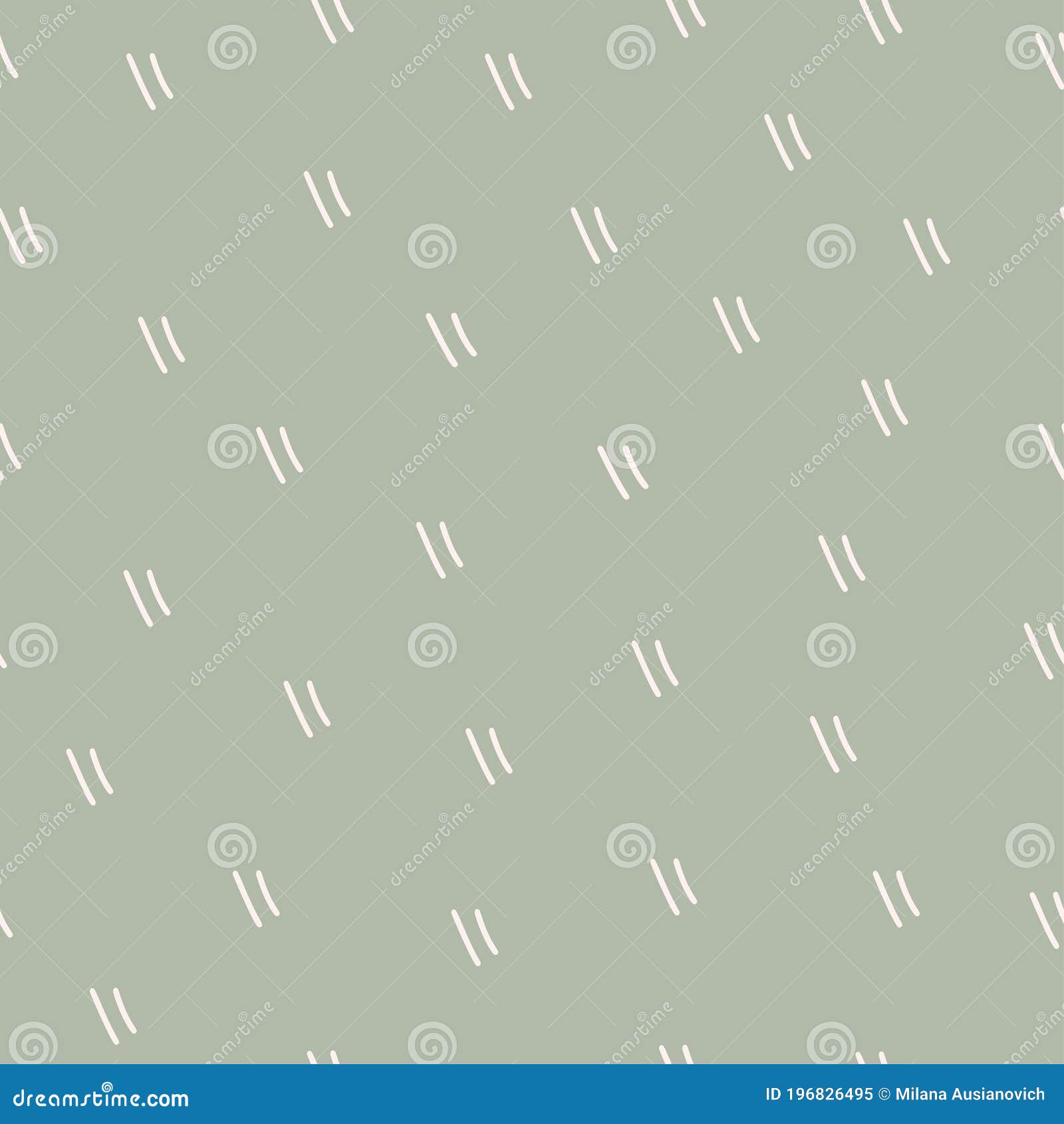 Vector Hand Drawn Abstract Background.Dashes. Element of Seamless ...