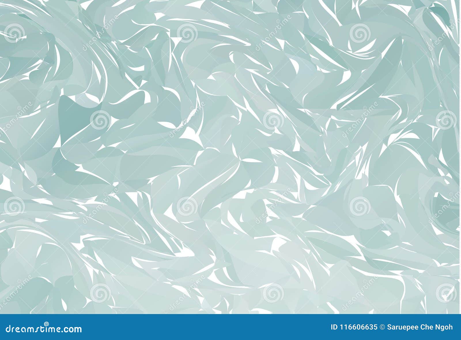 Vector Hand Drawn Artwork On Water Marble Texture. Gray Liquid Paint ...