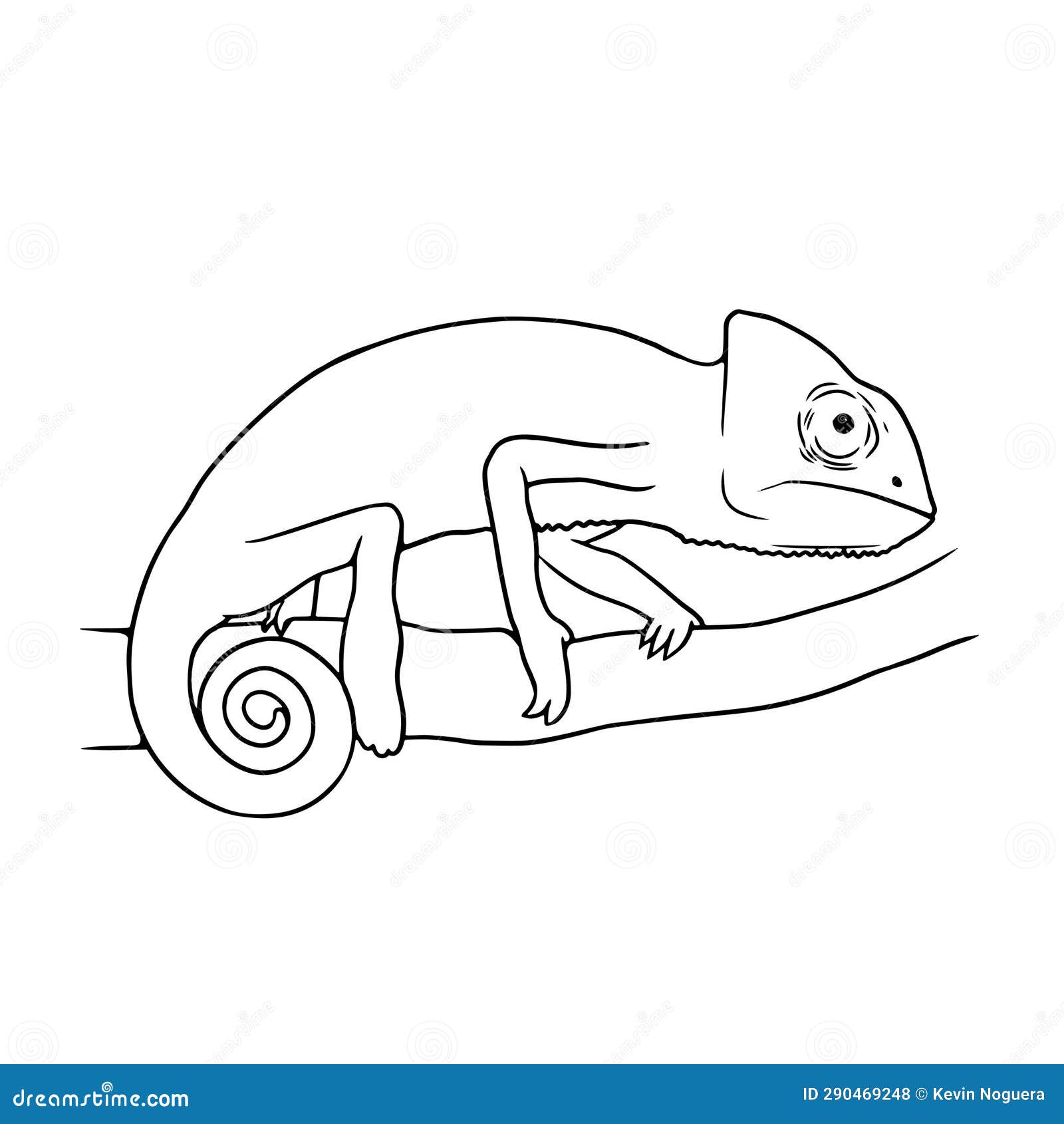 Drawn Chameleon Skin Texture. Seamless Pattern. Reptile Stock ...