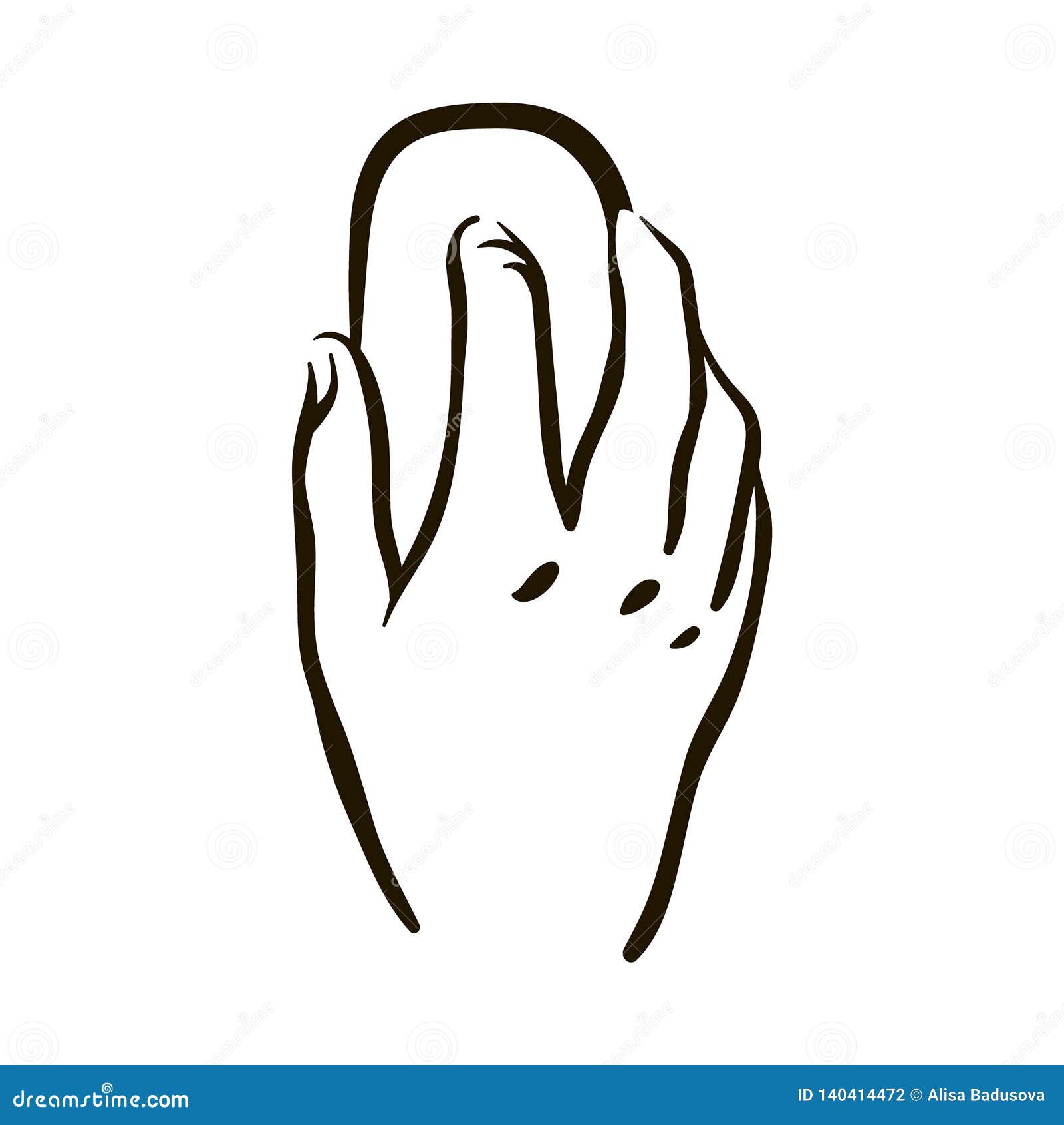 Vector Hand Drawn Hand with Computer Mouse Sketch Illustration on White ... Vector Hand Drawn Hand with Computer Mouse Sketch Illustration on White ...