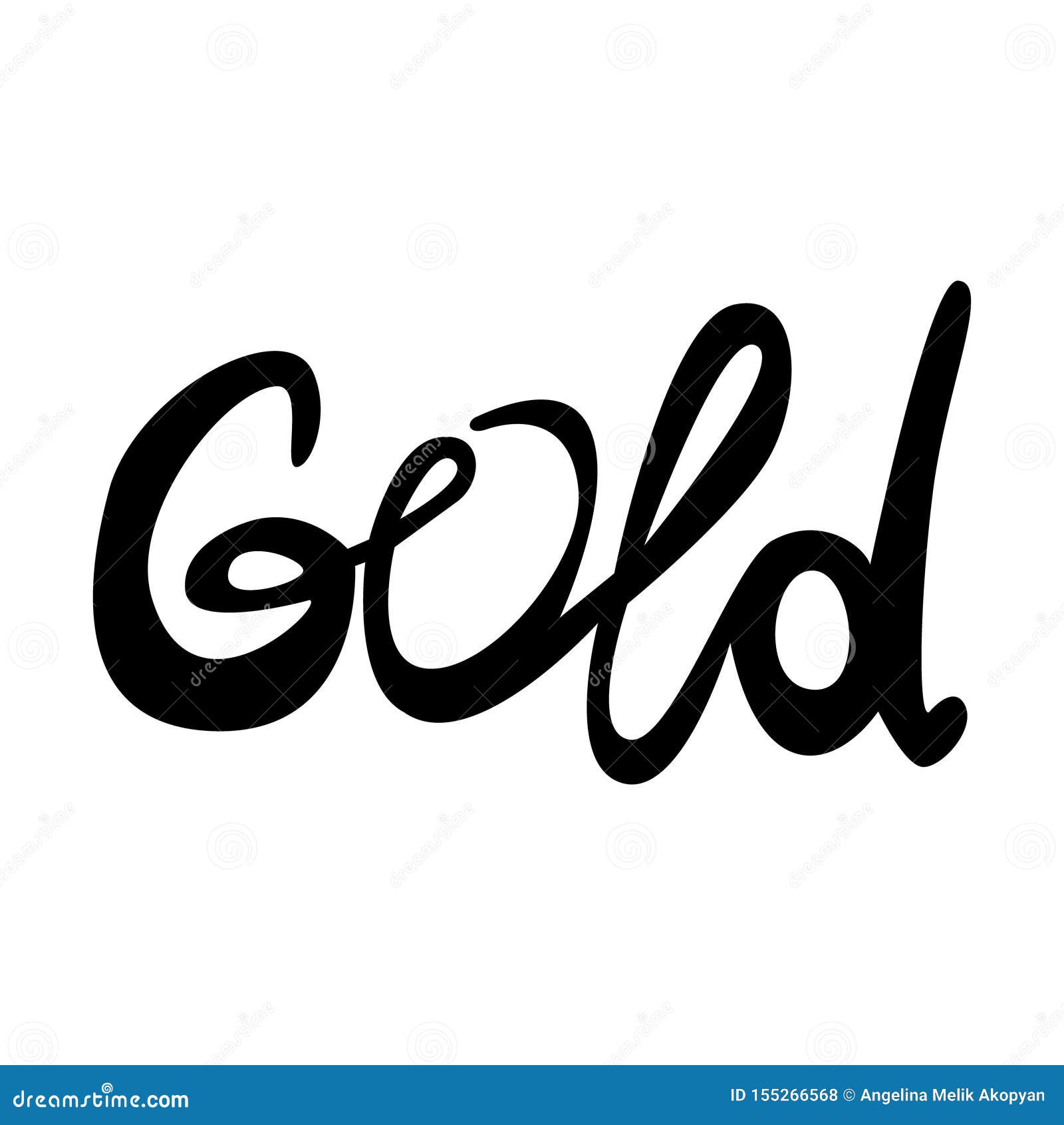 Vector Hand Drawn Lettering Autumn Typography Calligraphy. Simple Black ...