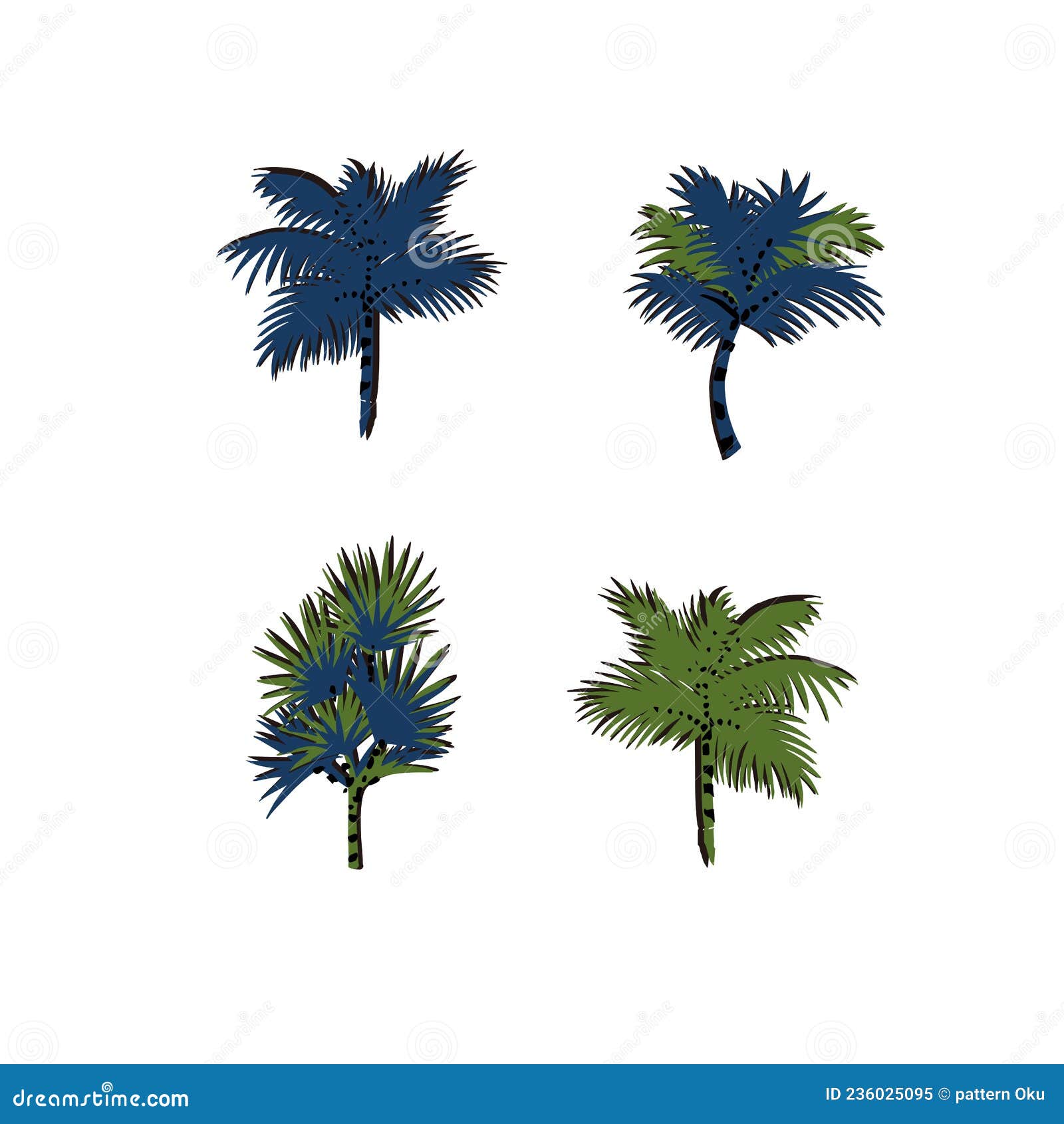 Vector Hand-drawn Palm Tree Element Illustration Graphic Resource Stock ... Vector Hand-drawn Palm Tree Element Illustration Graphic Resource Stock ...