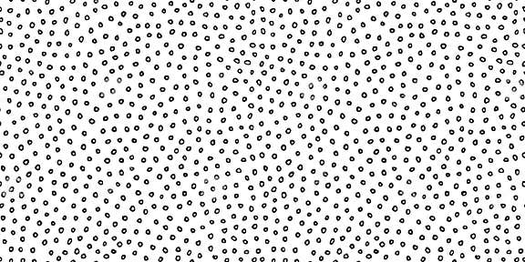 Vector Hand Drawn Seamless Pattern with Tiny Small Circles. Artistic ...