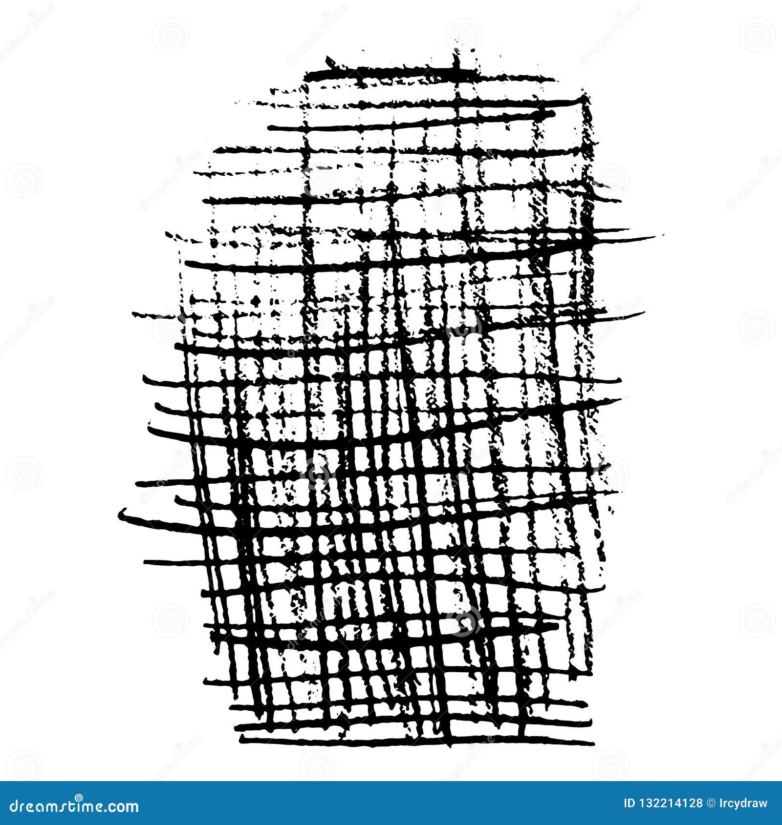 Vector Hand Drawn Texture Background Pencil Hatching Stock Vector ...