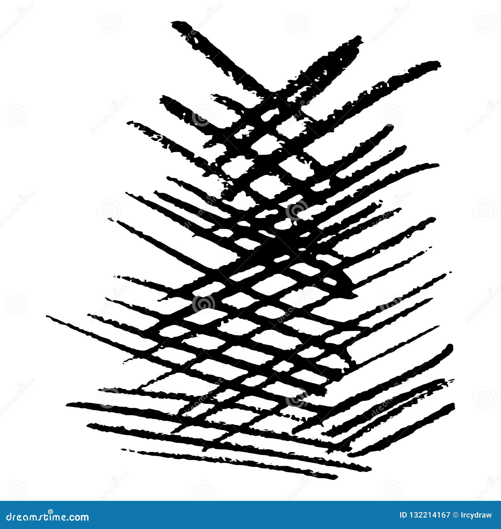 Vector Hand Drawn Texture Background Pencil Hatching Stock Vector ...