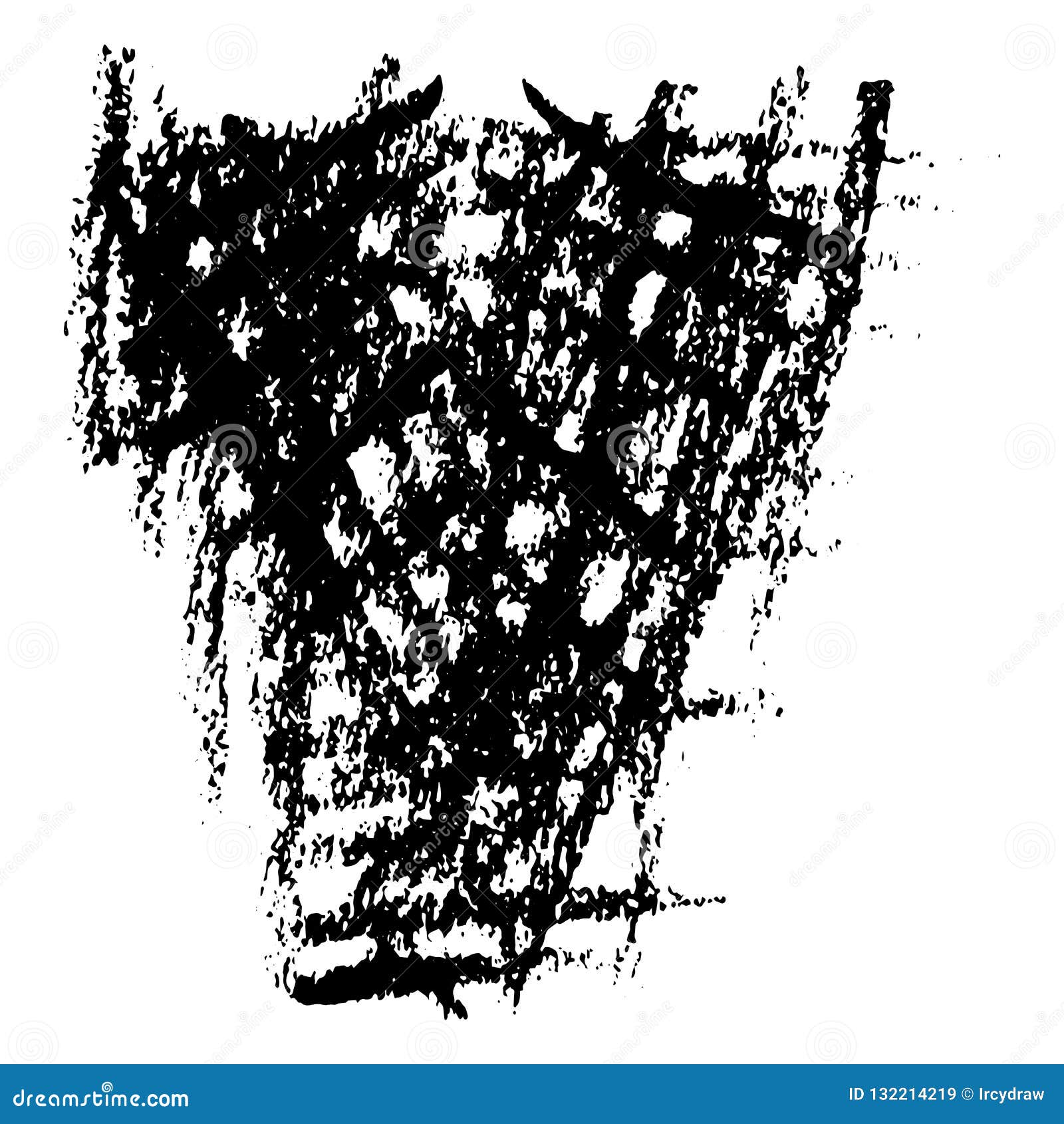 Vector Hand Drawn Texture Background Pencil Hatching Stock Vector ...