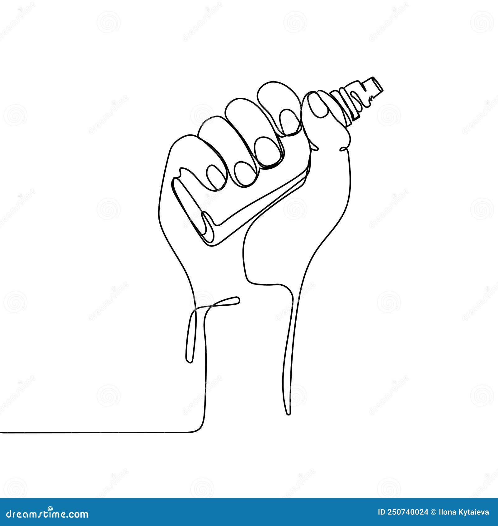 Vaping Hand-drawn Lettering Black On White Background. Cartoon Vector ...