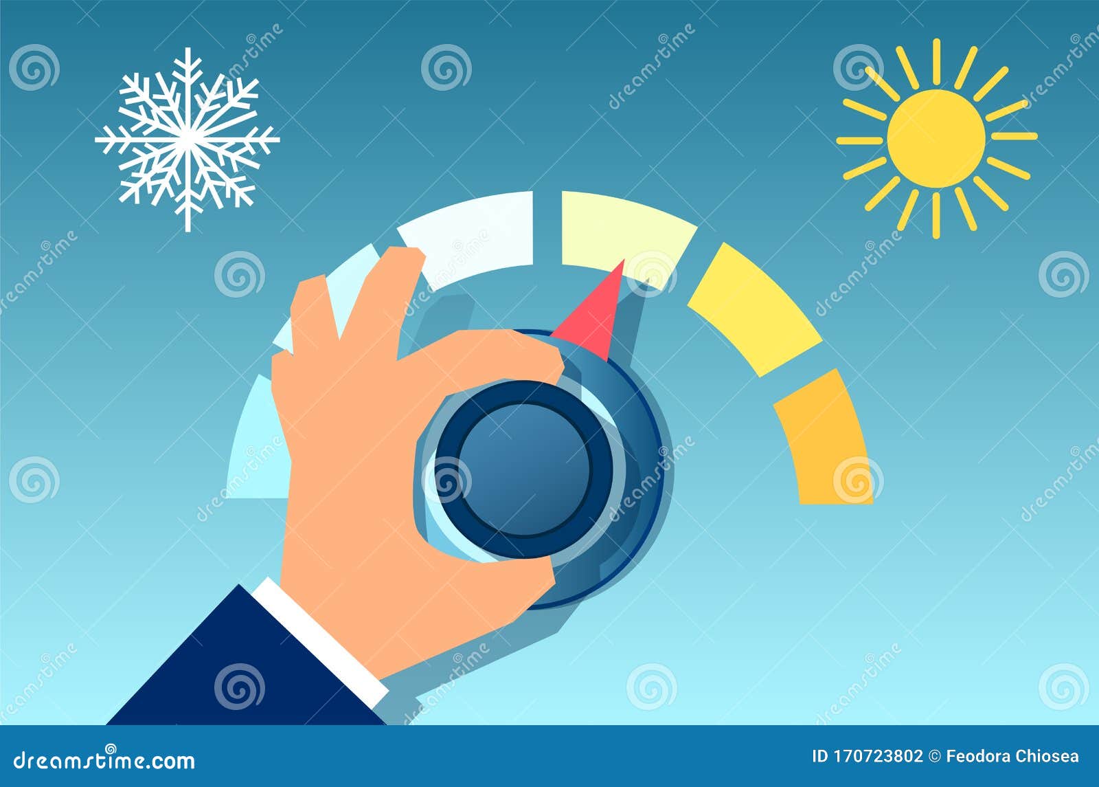 Thermostat Illustration Cartoon Vector | CartoonDealer.com #34423047