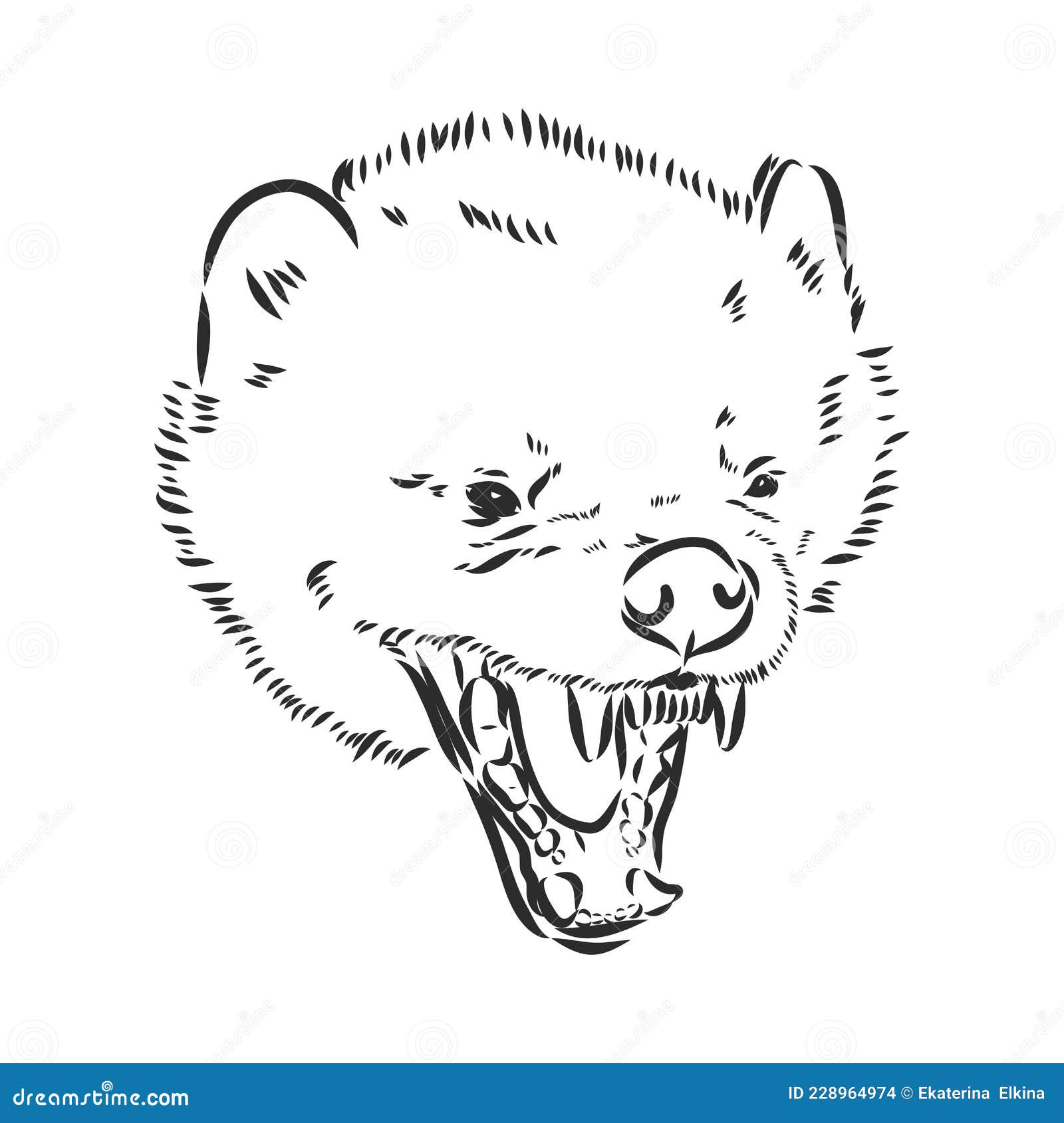 Vector Wolverine Silhouette View Side For Retro Logos, Emblems, Badges ...