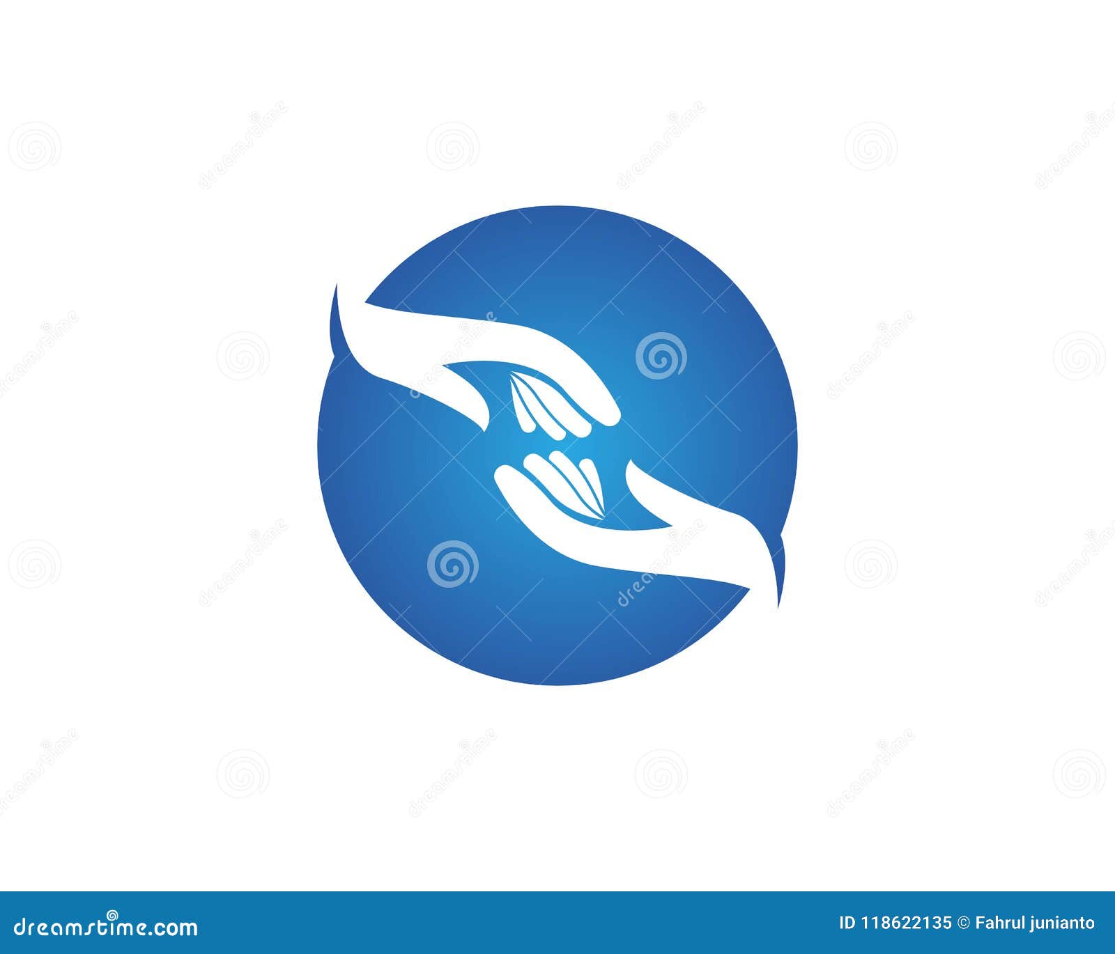 Vector - Hand Stylized Logo Stock Vector - Illustration of palm, real ...