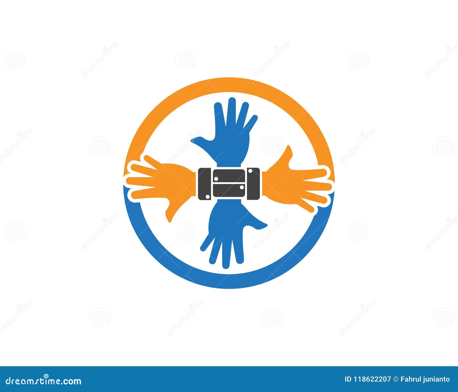 Vector - Hand Stylized Logo Stock Vector - Illustration of link ...