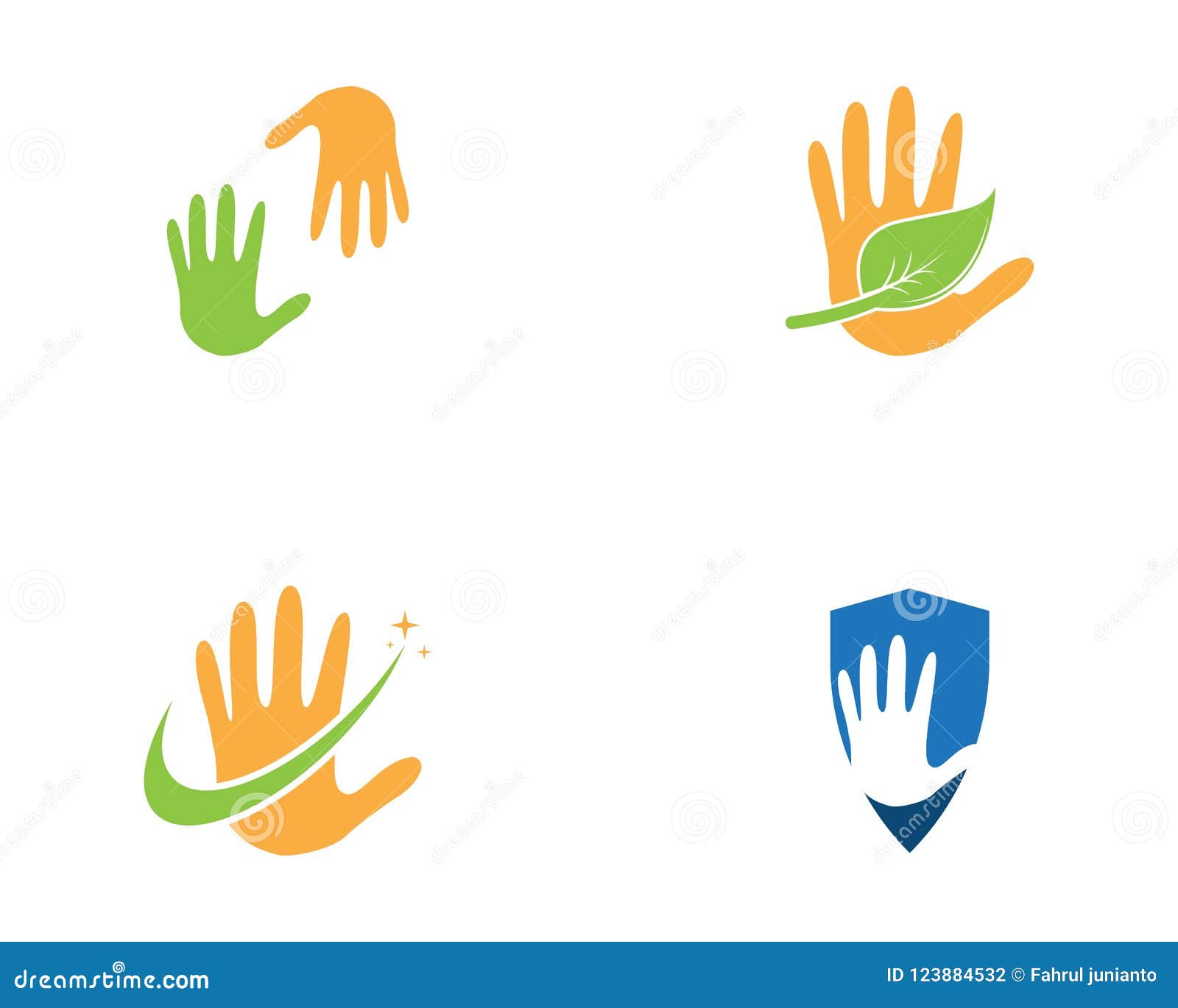 Vector - Hand Stylized Logo Stock Vector - Illustration of concept ...