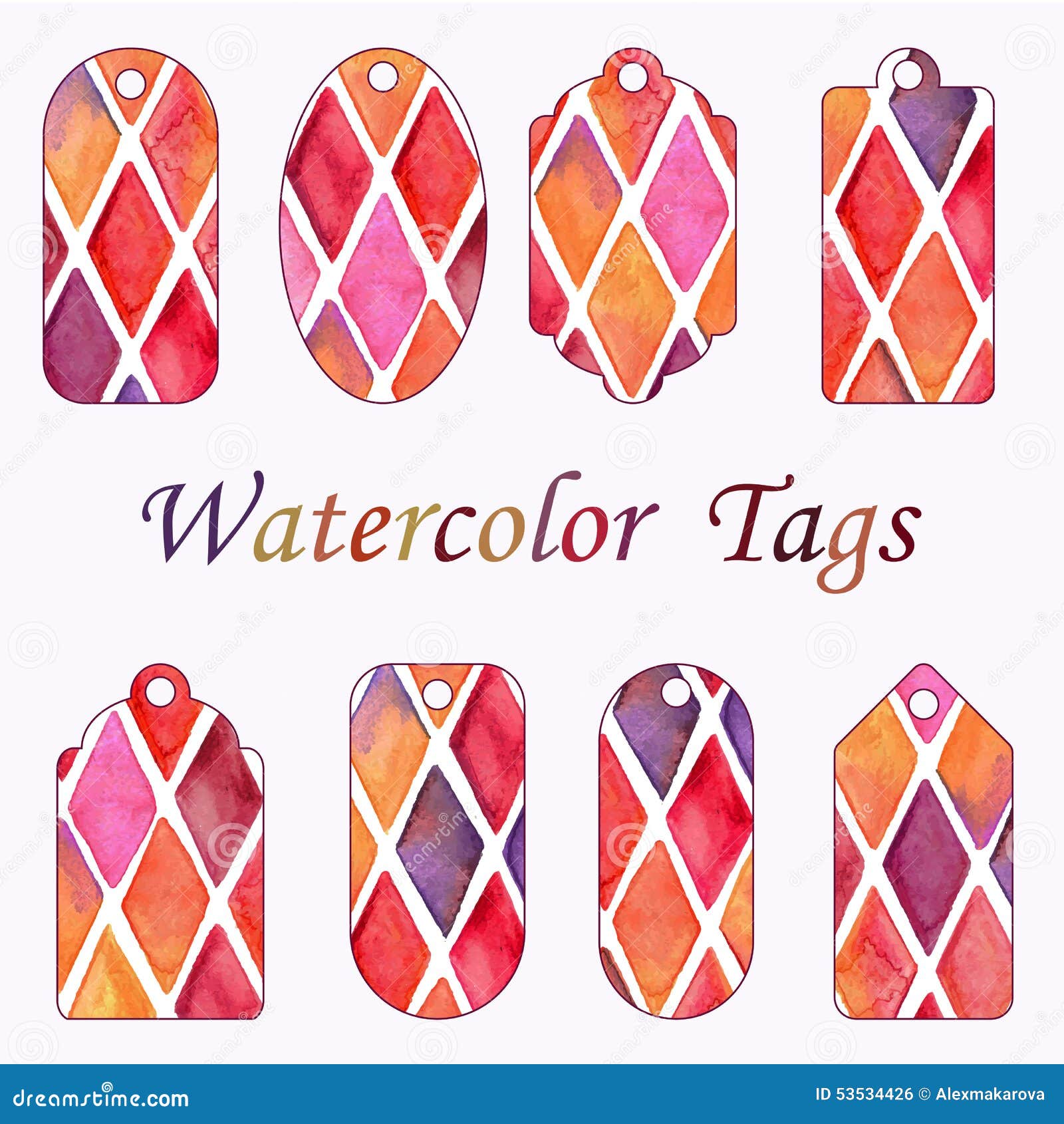Vector Hang Tags ilustración del vector. Ilustración de formas - 53534426