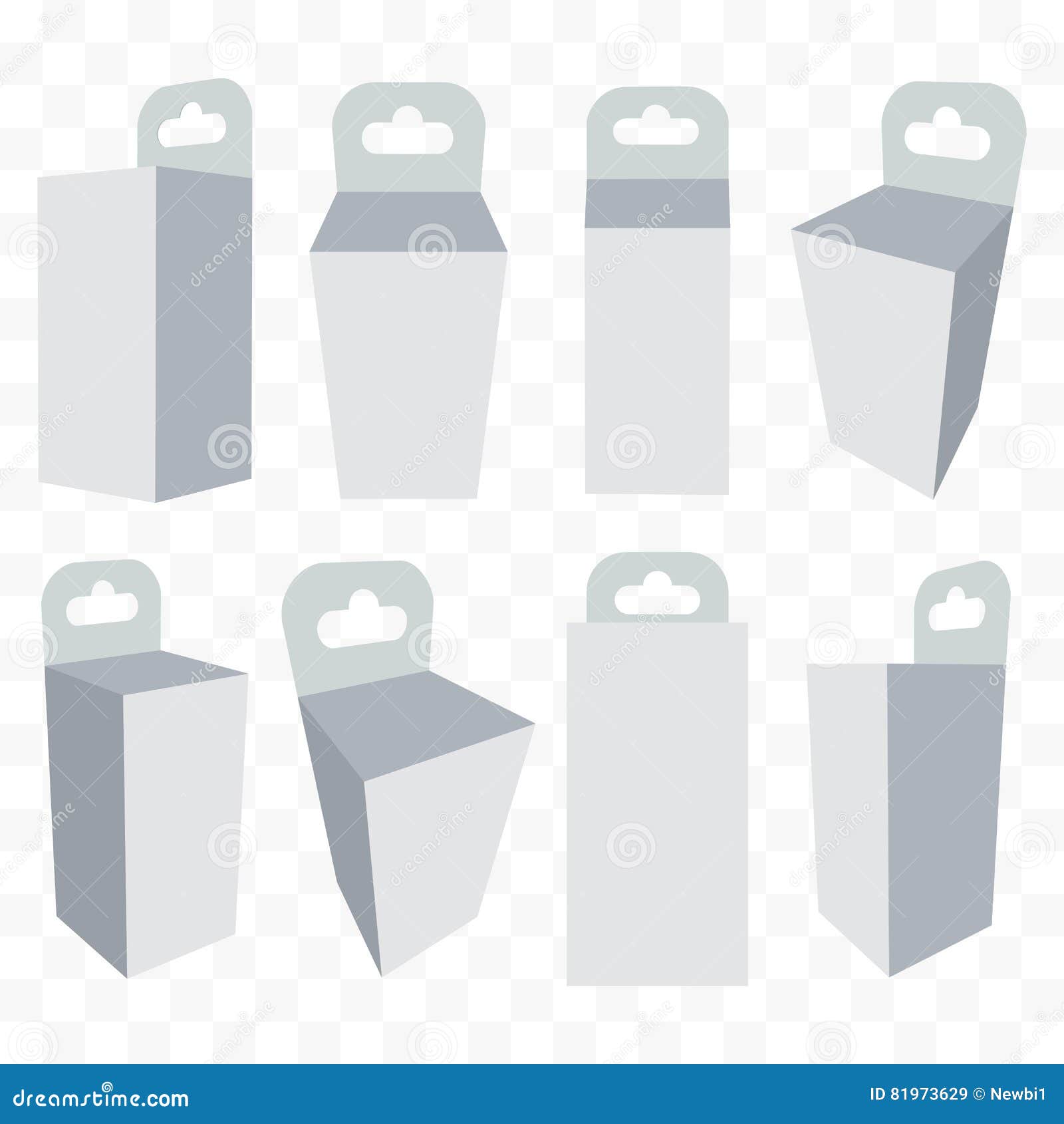 Vector Hanging box set stock vector. Illustration of consumer - 81973629