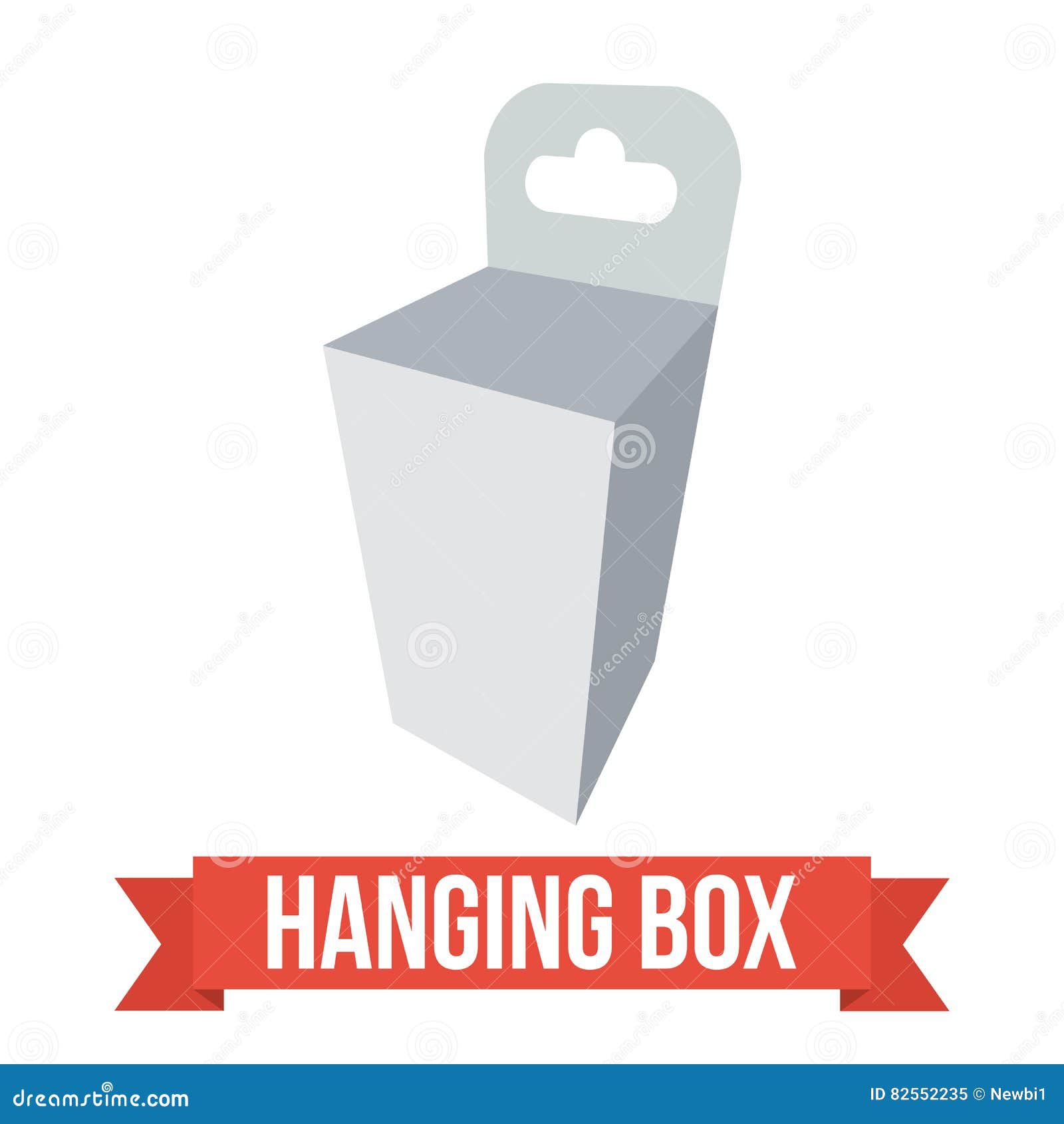 Vector Hanging box stock vector. Illustration of elegant - 82552235
