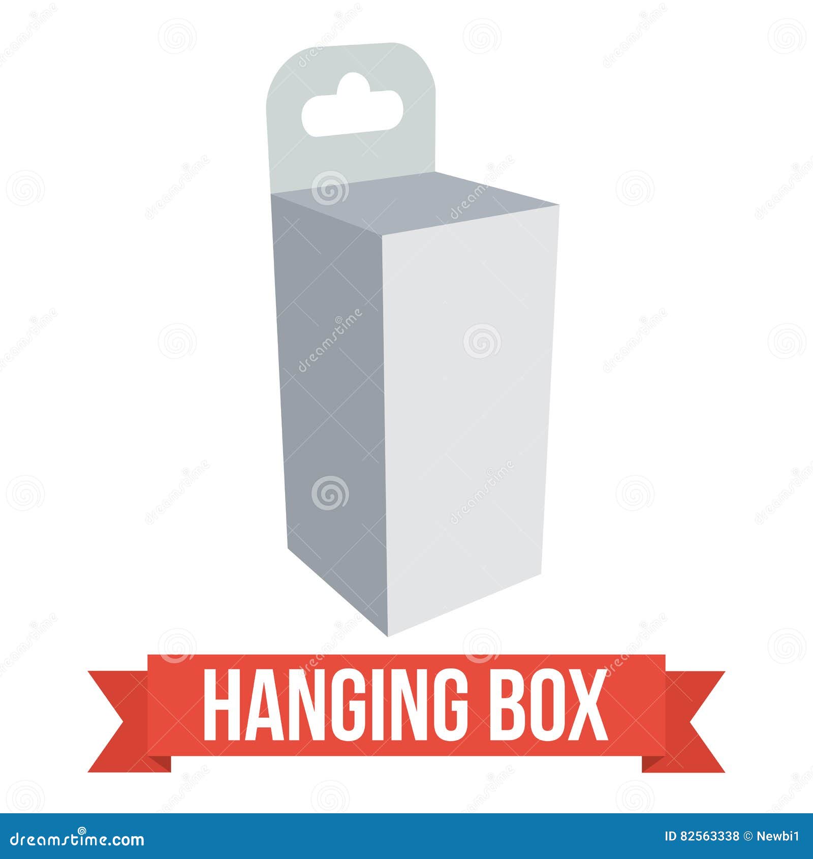 Vector Hanging box stock vector. Illustration of group - 82563338