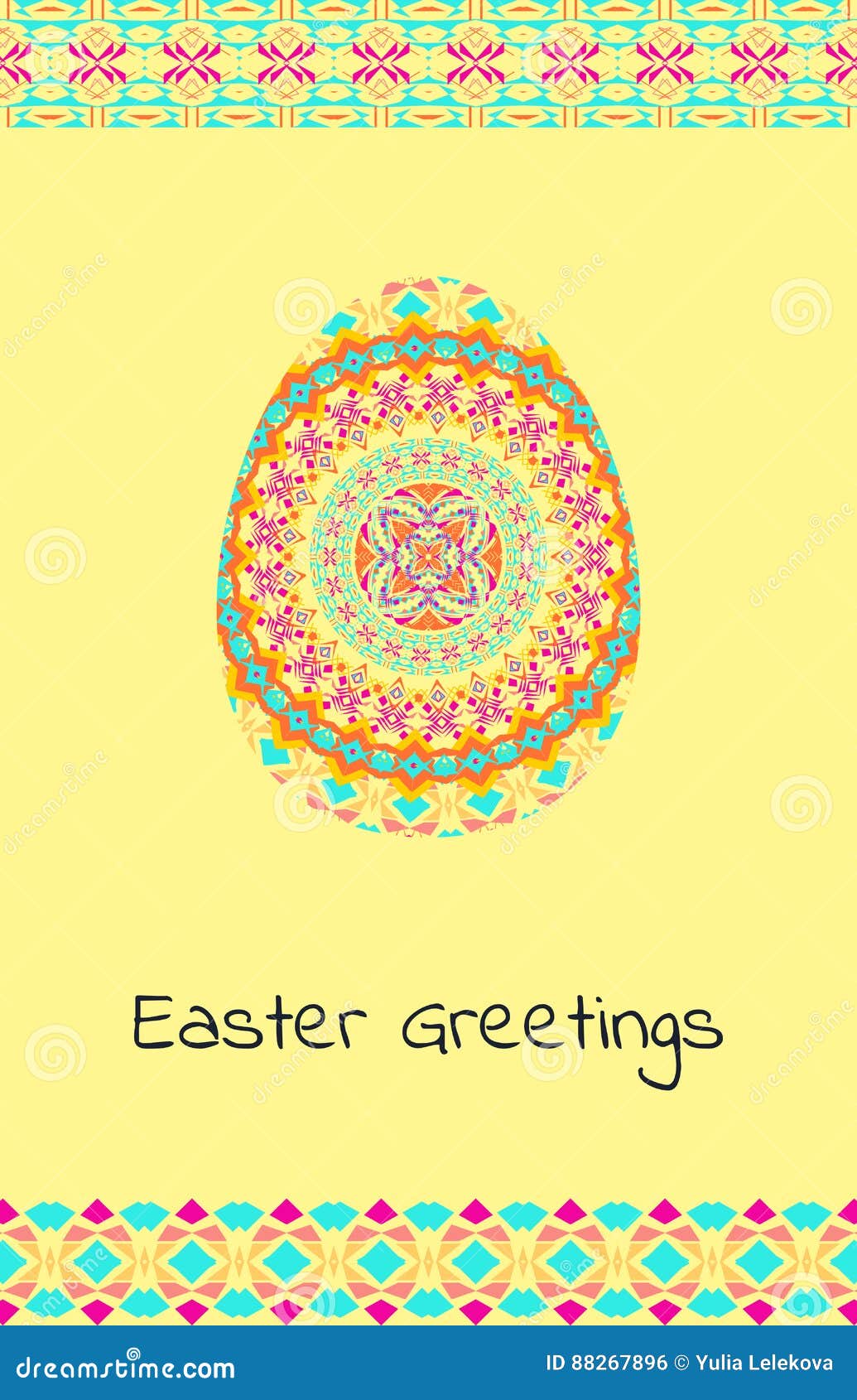 Set Of Borders, Ethnic Motifs Background Cartoon Vector | CartoonDealer ...