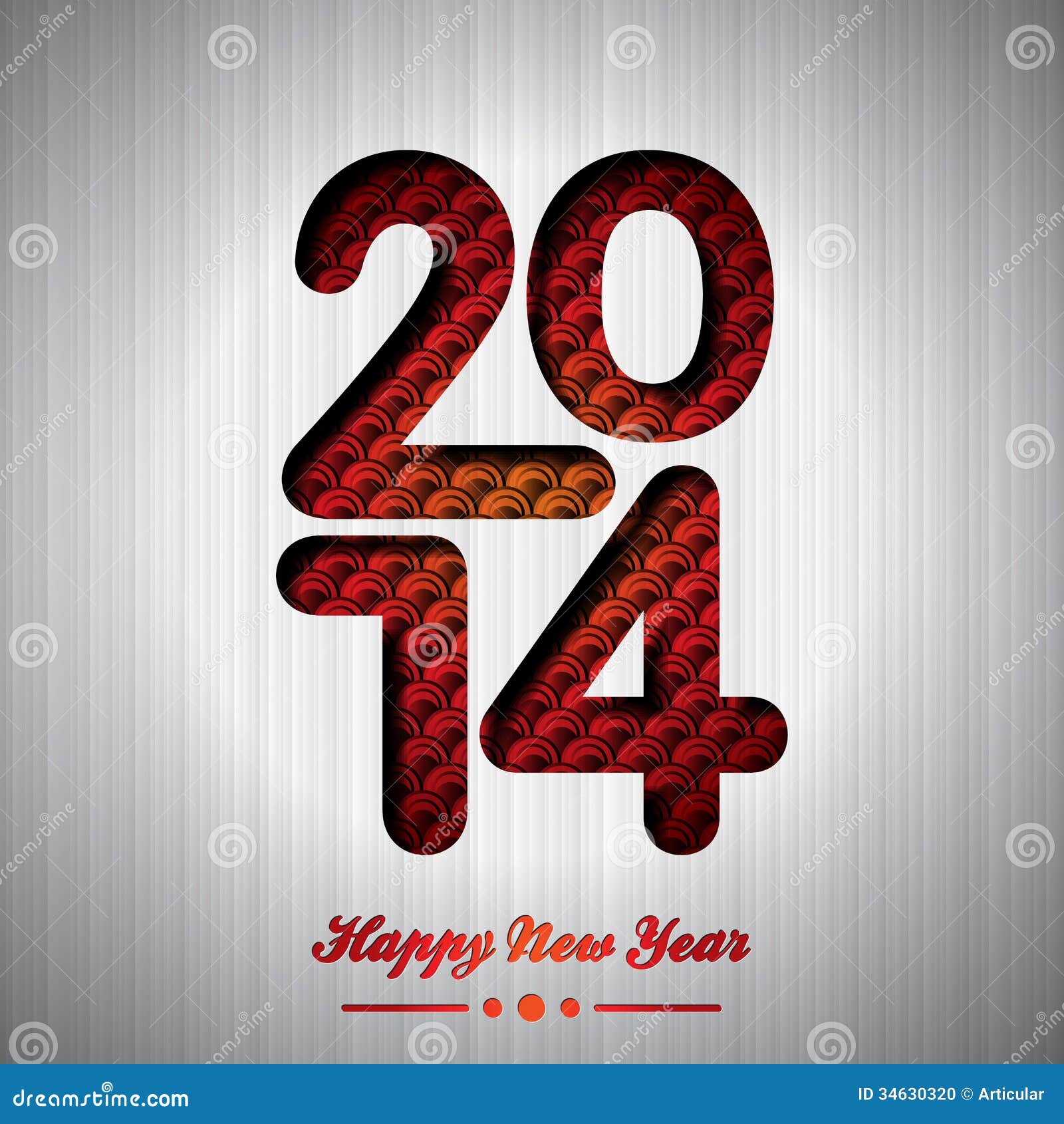 Vector Happy New Year 2014 Colorful Celebration Background Stock Vector ...