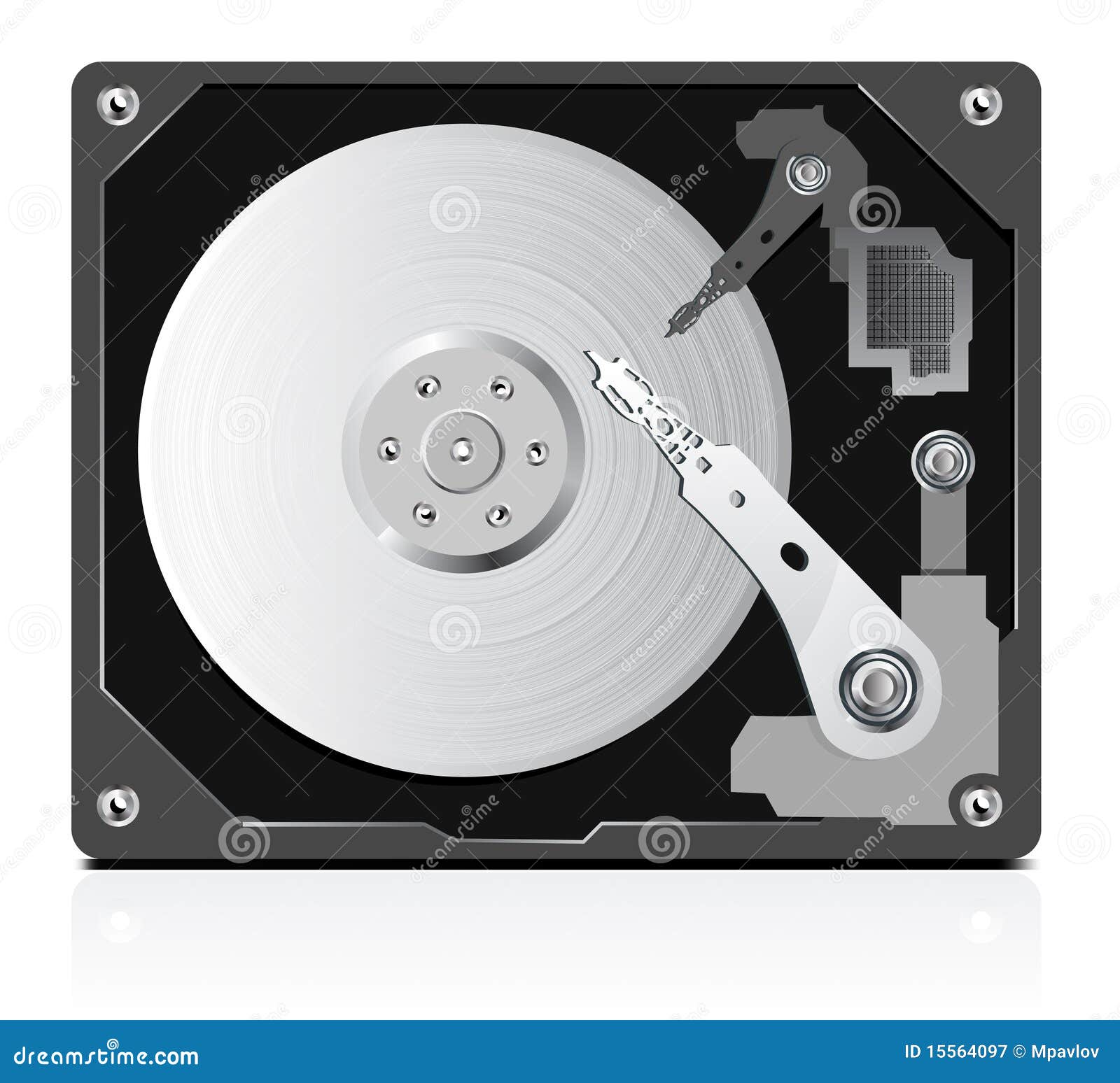 Vector of hard disk stock vector. Illustration of cardboard - 15564097 Vector of hard disk stock vector. Illustration of cardboard - 15564097