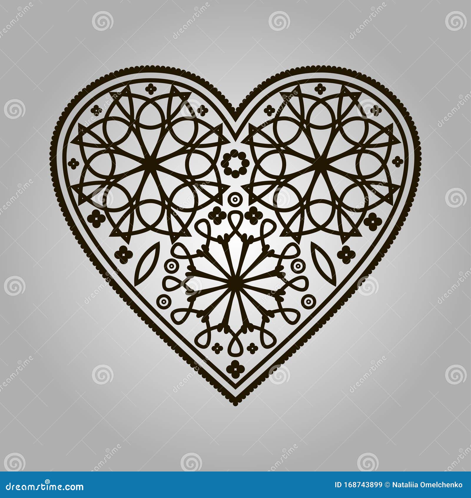 Vector Heart. Beautiful Design Element Stock Illustration ...