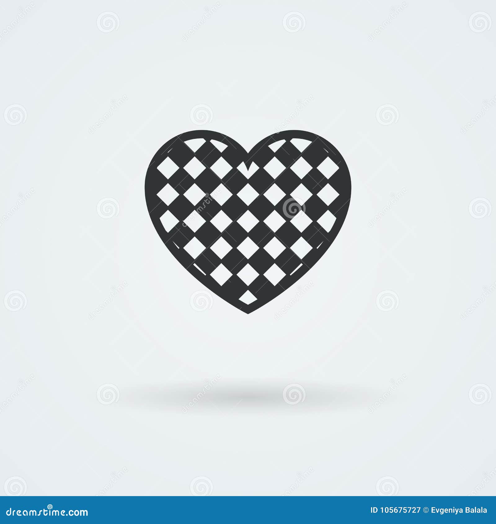 Vector Heart Icon. Single Object. Symbol for Interface. Stock Vector ...