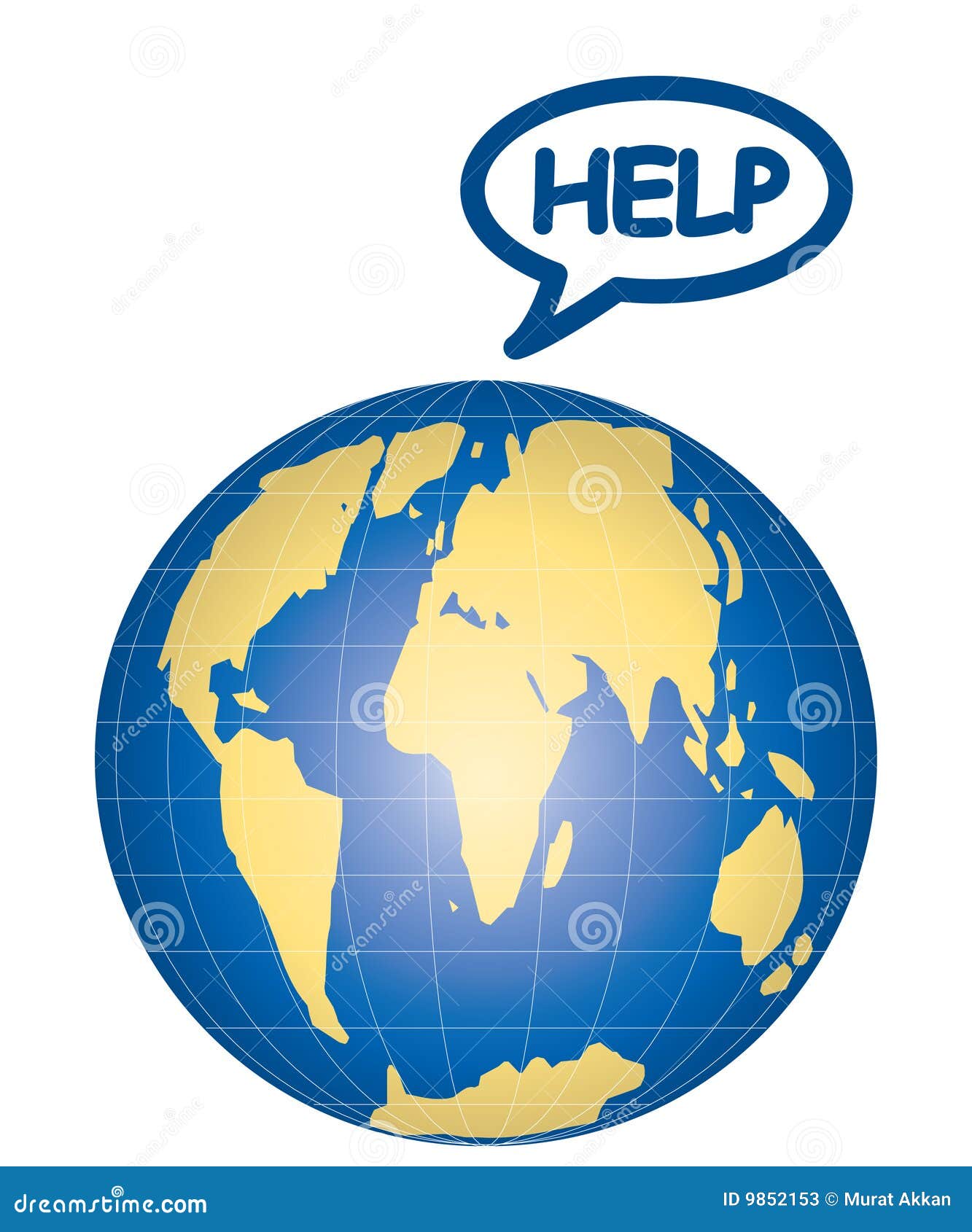 Vector help earth stock vector. Illustration of blue, helpless - 9852153