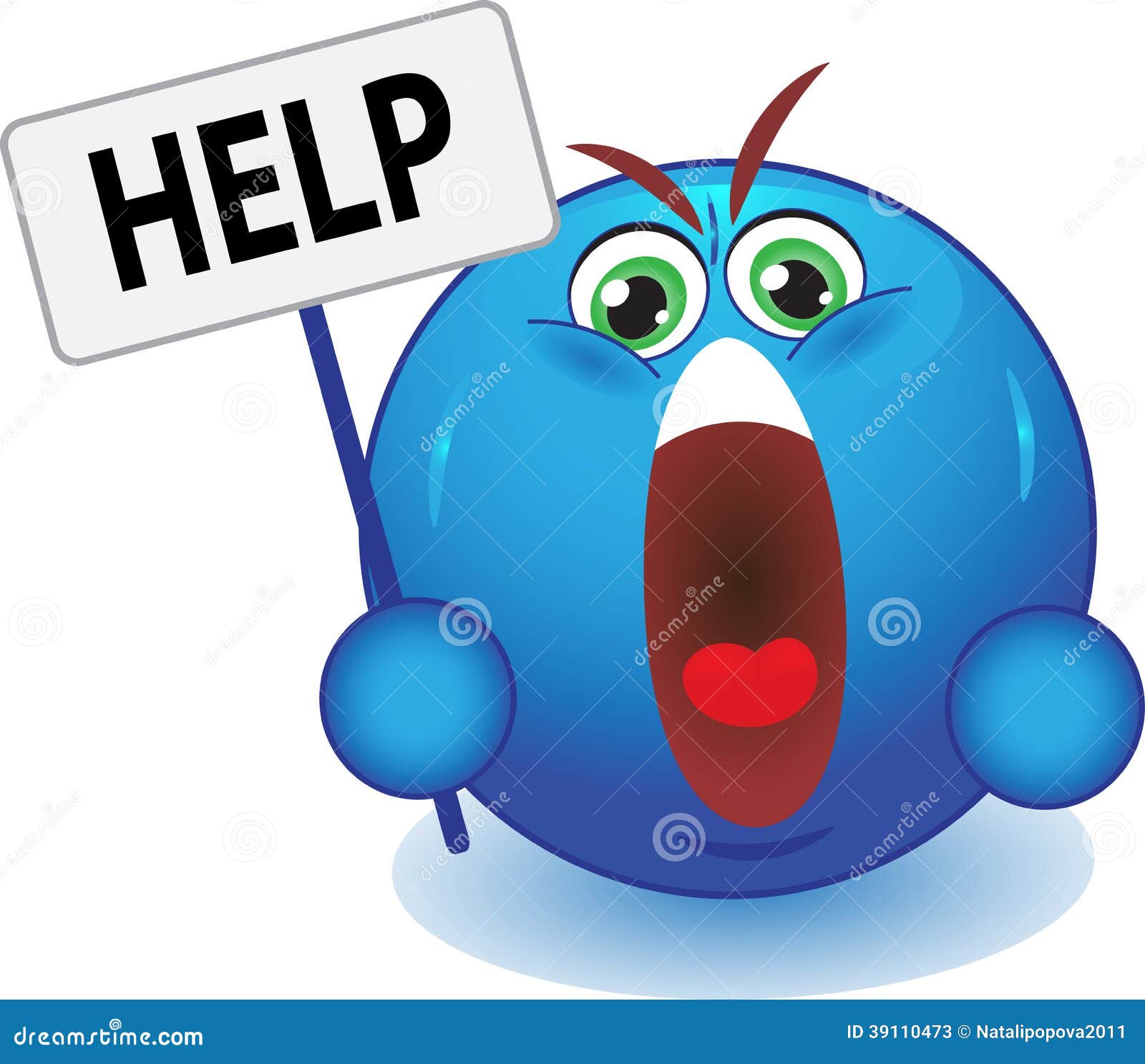 Vector help symbol stock vector. Illustration of isolated - 39110473