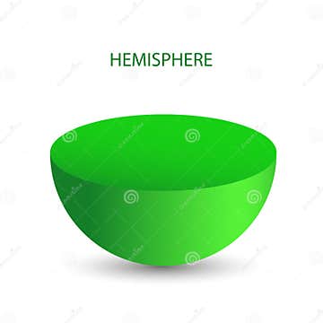 Vector Hemisphere with Gradients and Shadow for Game, Icon, Package ...