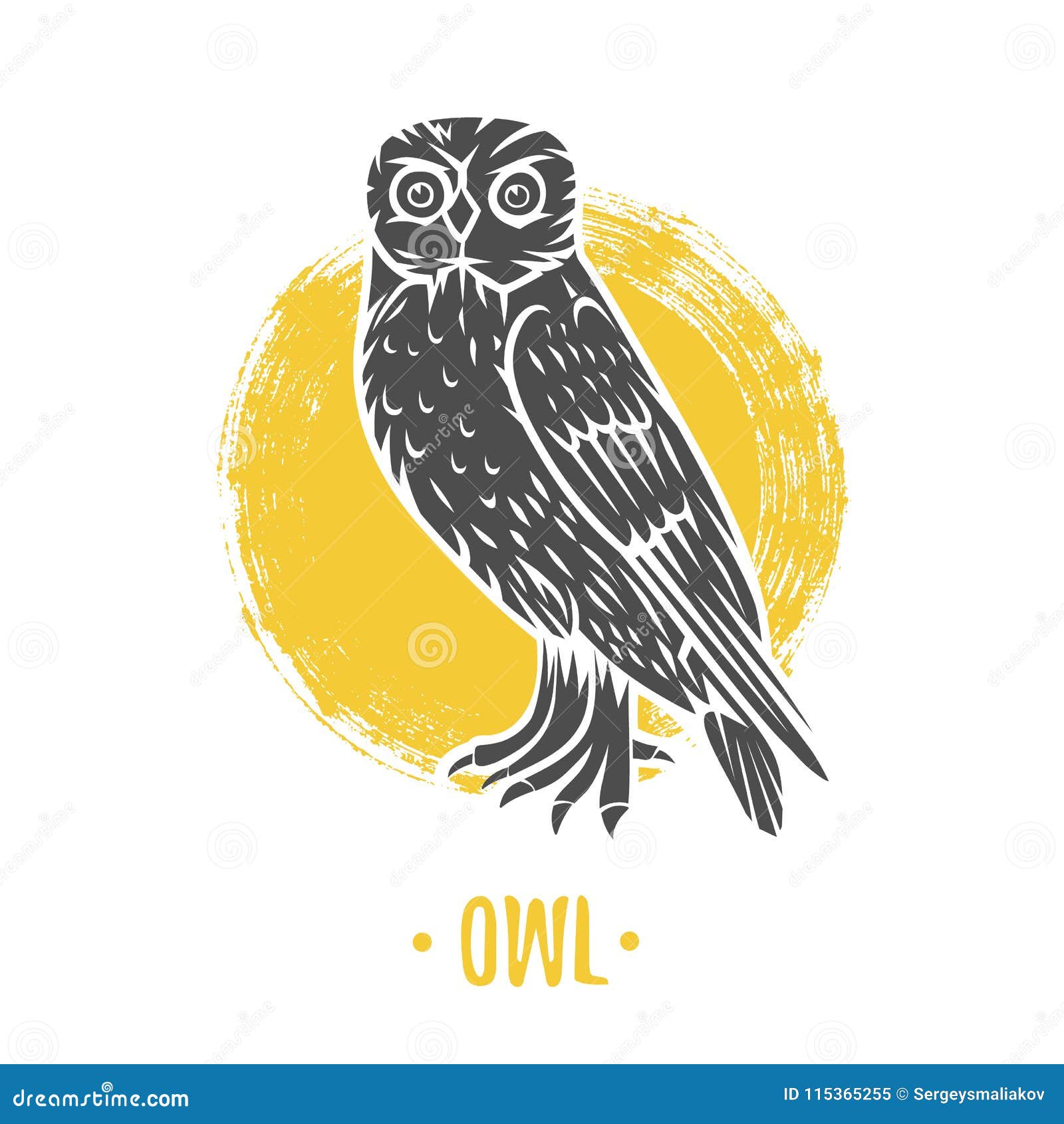Vector Heraldic Shields with Owl Stock Vector - Illustration of knight ...