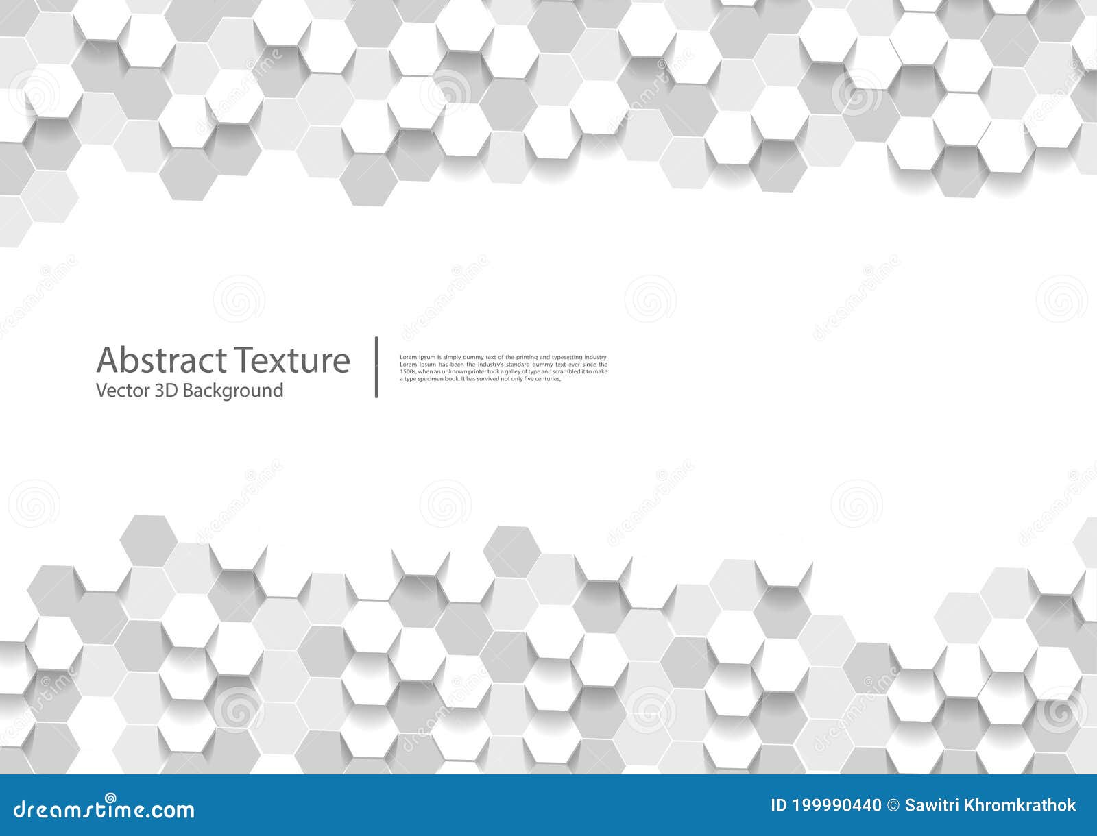 Vector Hexagonal White Abstract Background Stock Vector - Illustration ...