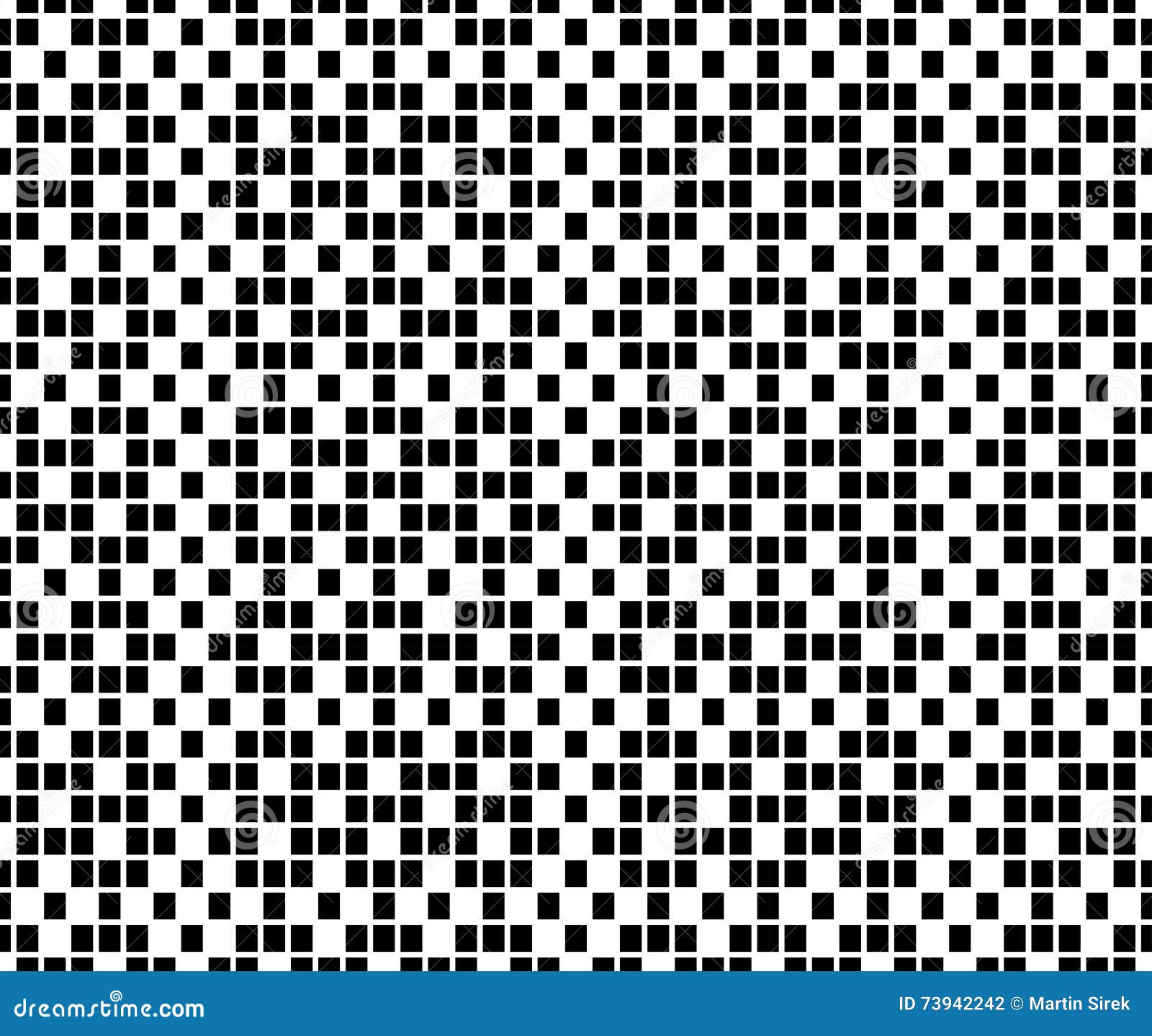 Vector Hipster Abstract Geometry Pixel Pattern,black and White Seamless ...