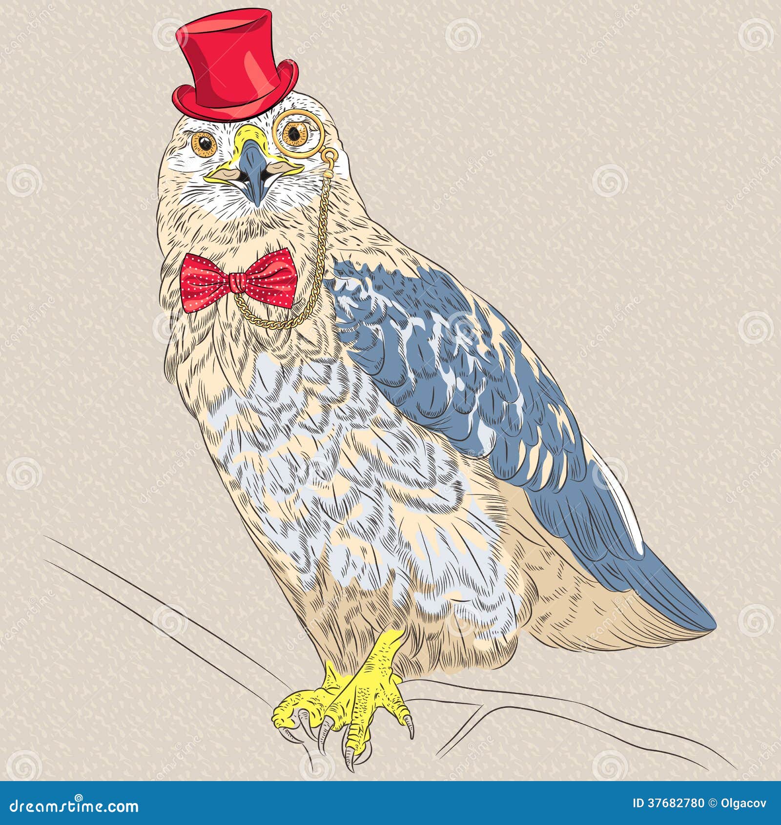 Set Of Bird. Buzzard, Eagle Cartoon Icon Design Template With Various ...