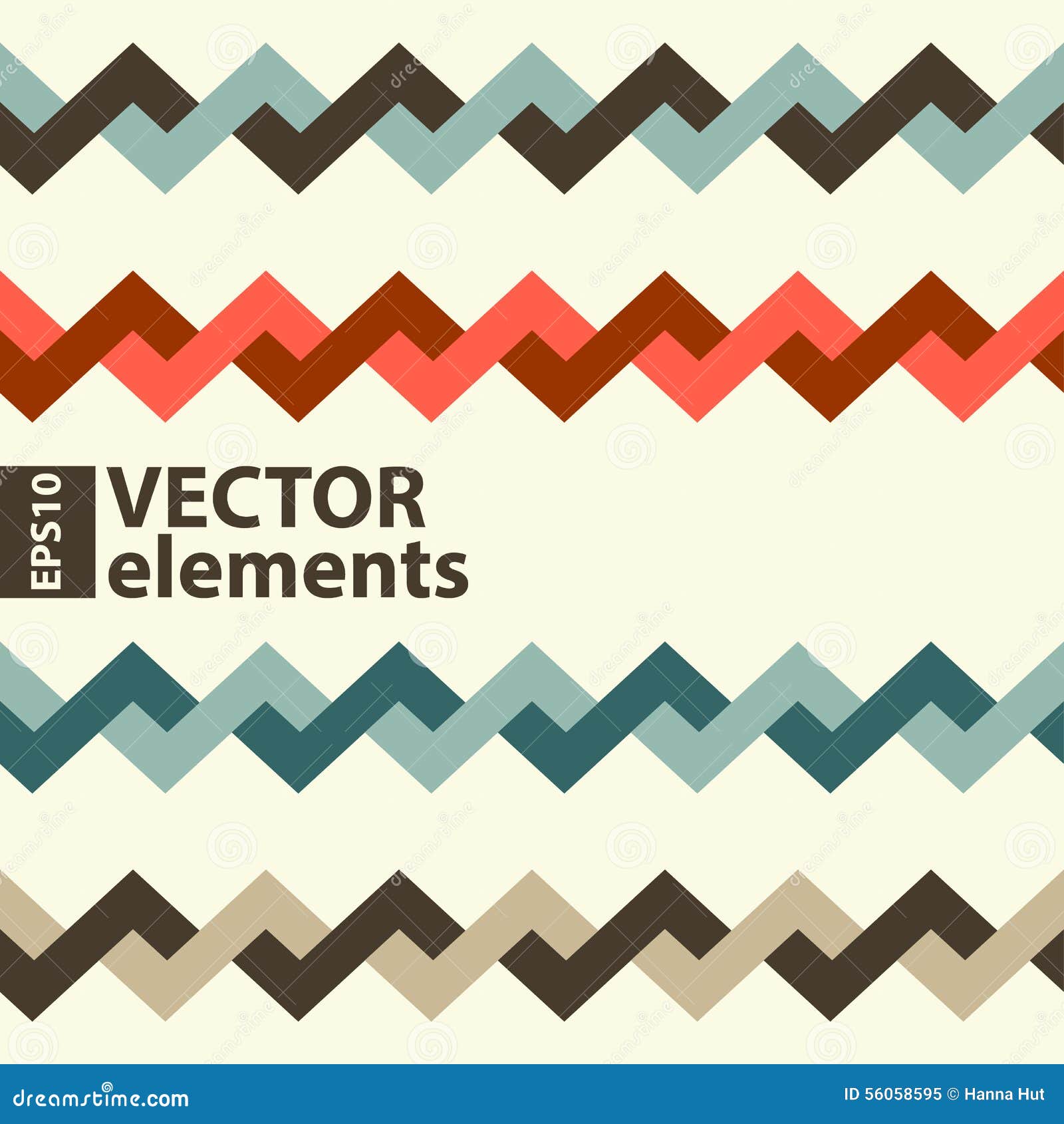 Vector horizontal elements stock vector. Illustration of infographic ...
