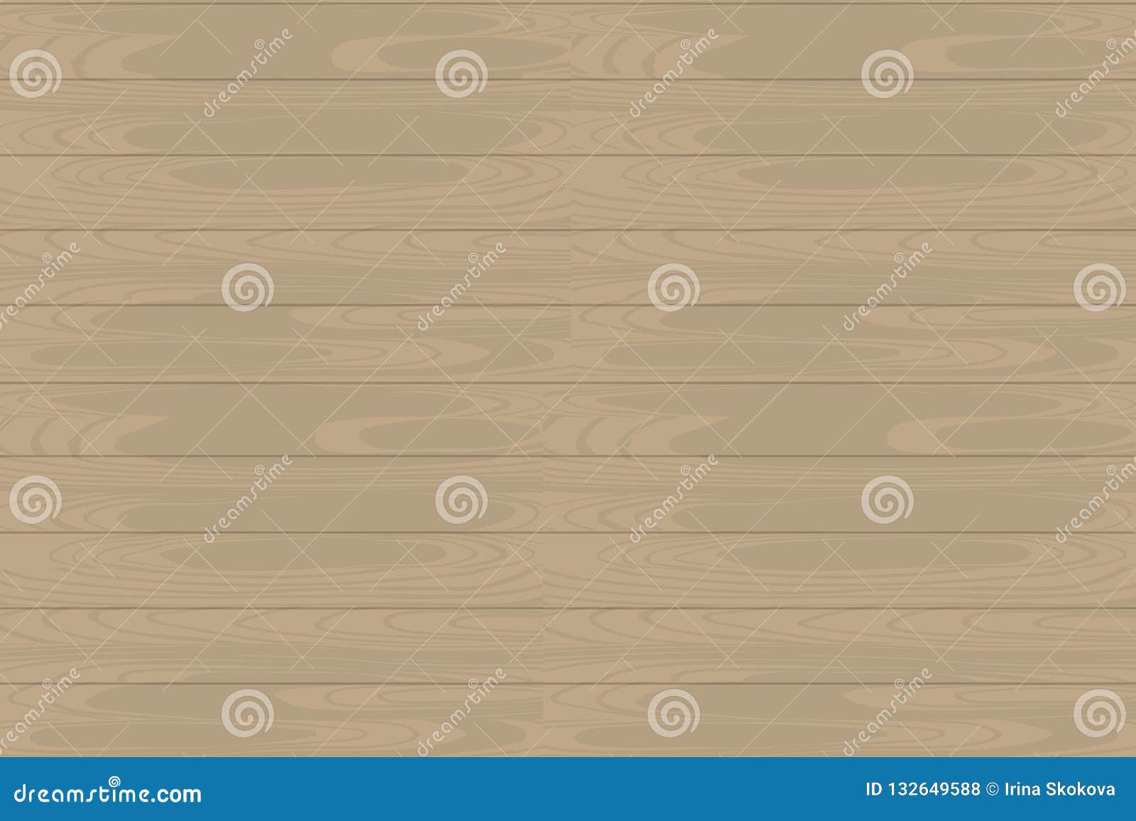 Vector Horizontal Seamless Wood Texture. EPS Stock Illustration ...