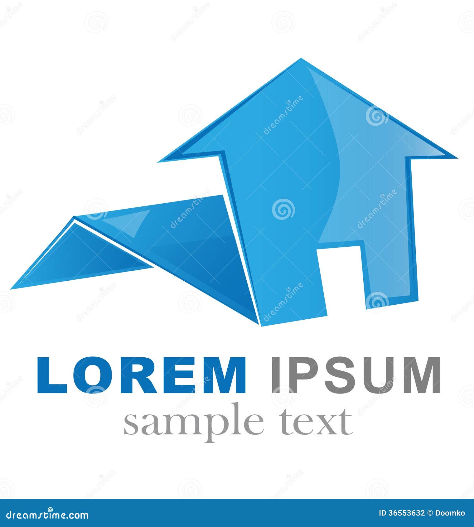 Vector house project stock vector. Illustration of icon - 36553632