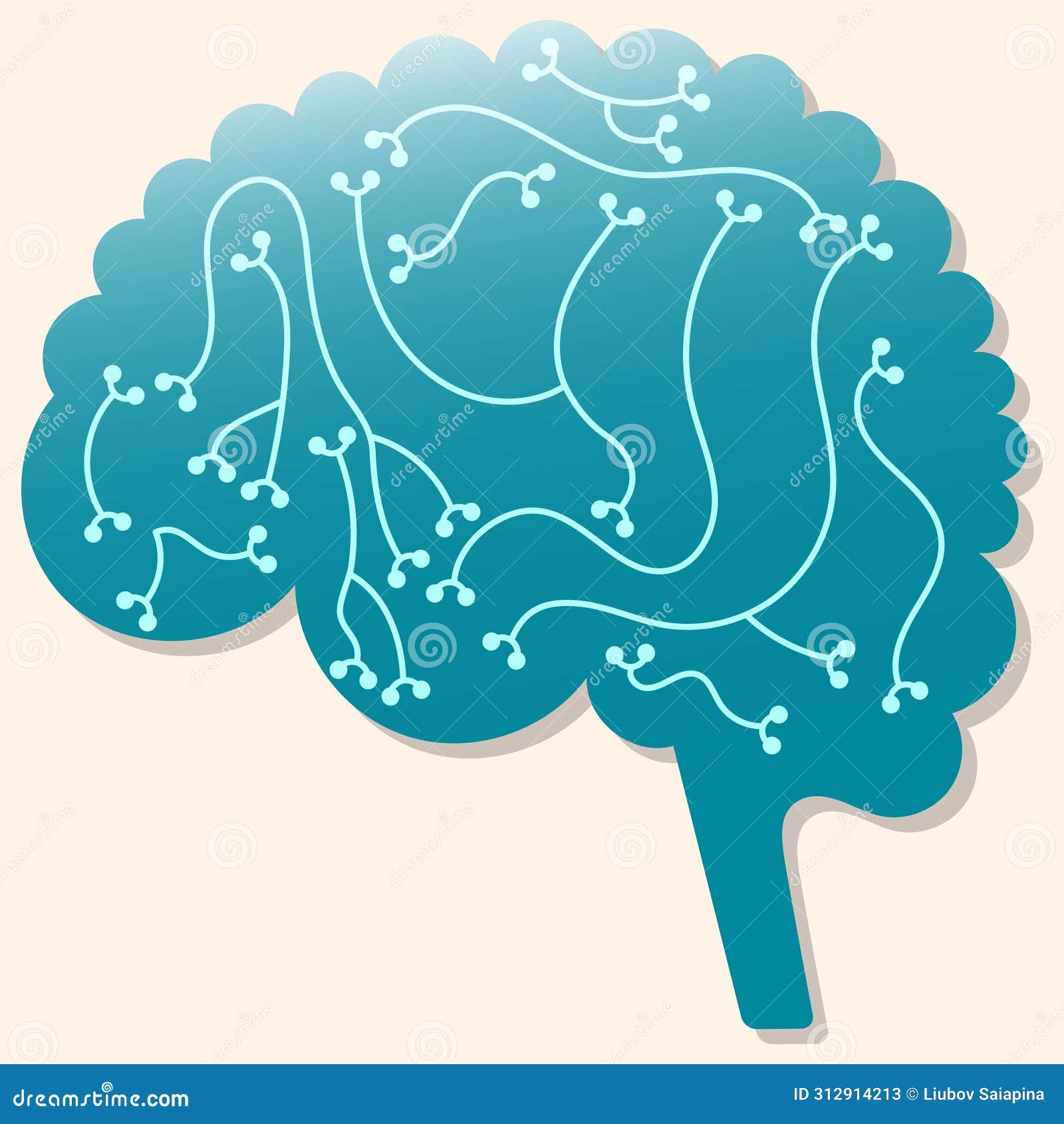 Vector Human Brain Human Nervous System Neuropsychology, Medicine ...