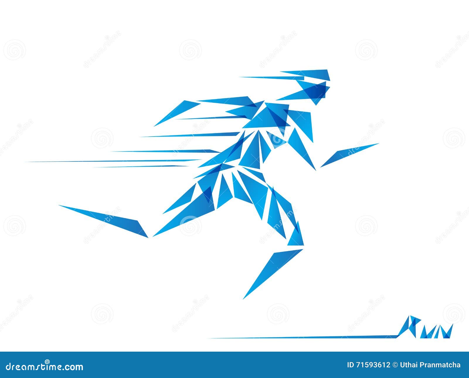 Vector of Human Running Action Stock Vector - Illustration of lifestyle ...