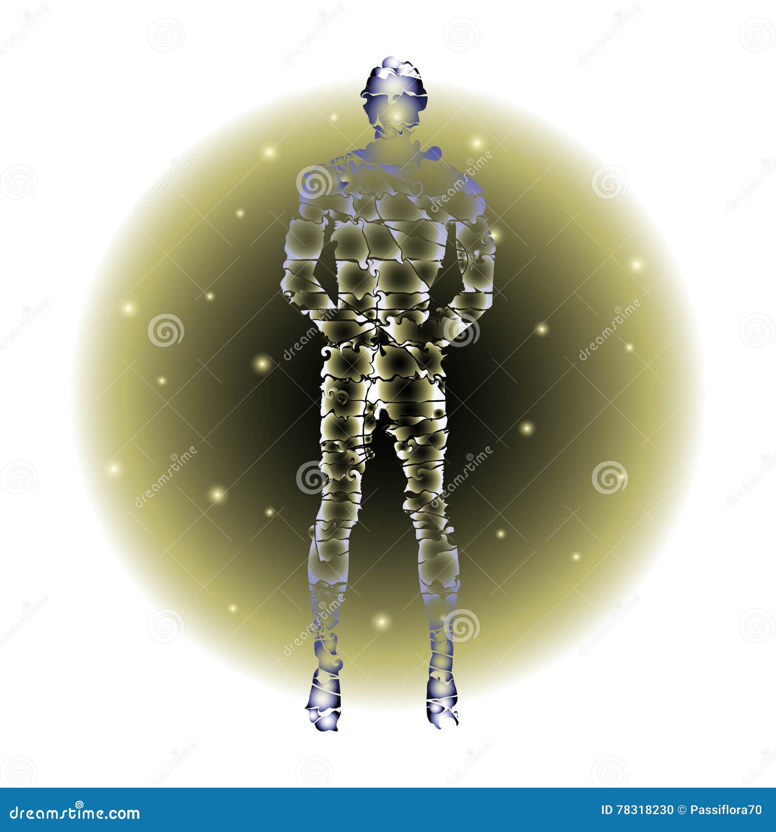 Vector Humanoid Figure | CartoonDealer.com #78318230
