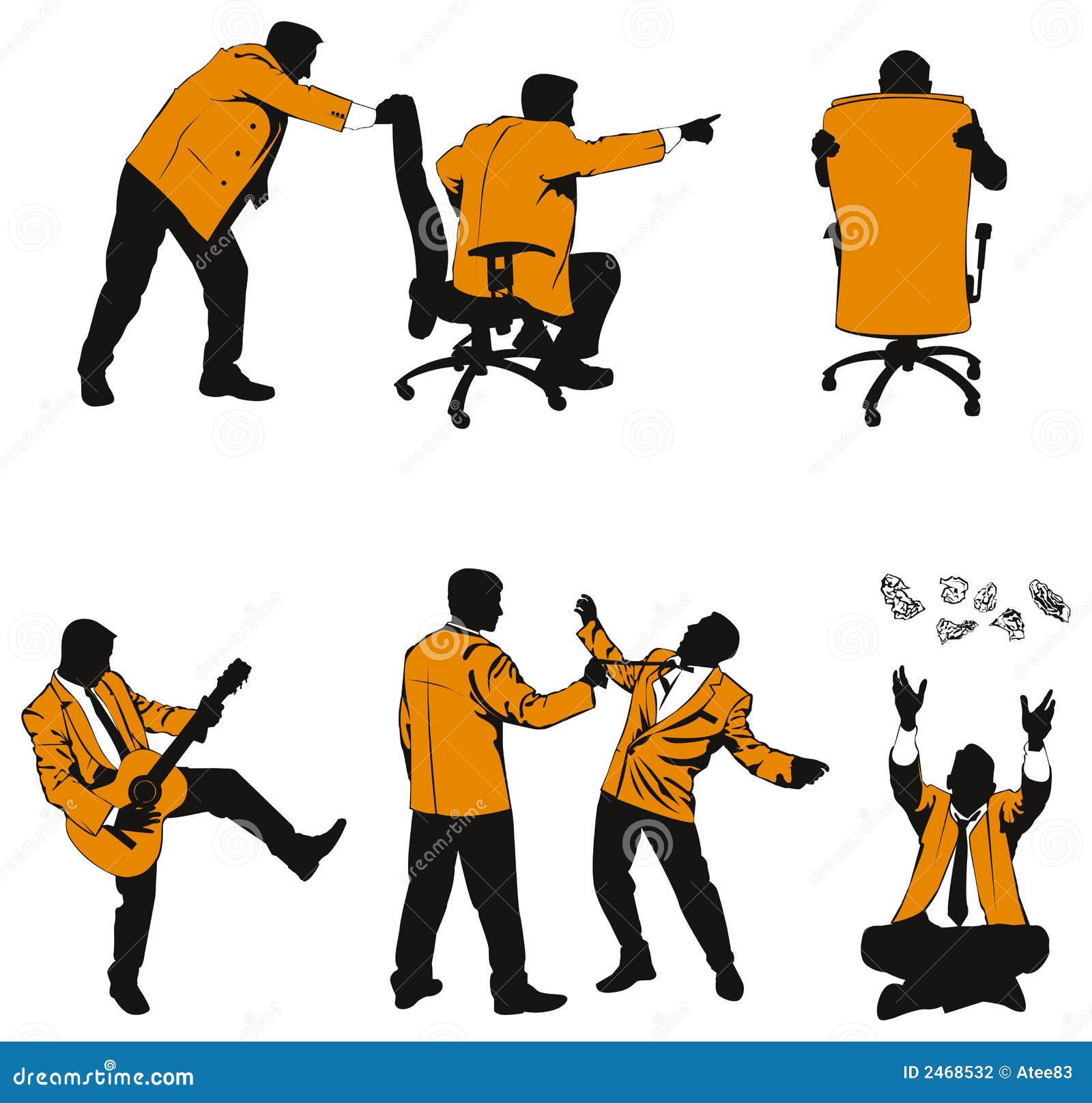 Drop Humorous Comics With Mascots And Icons Stock Image | CartoonDealer ...