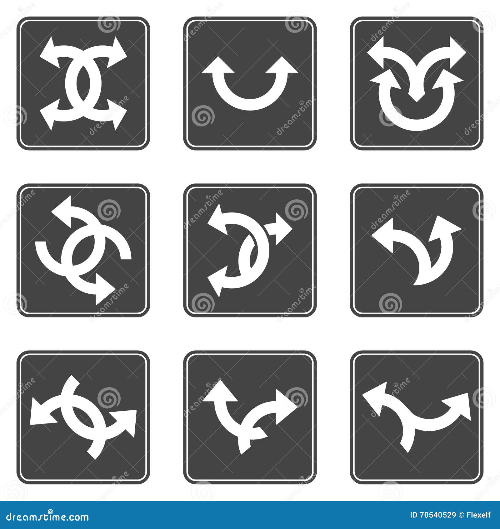 Vector Icon - Activity Arrow Stock Vector - Illustration of swirl ...