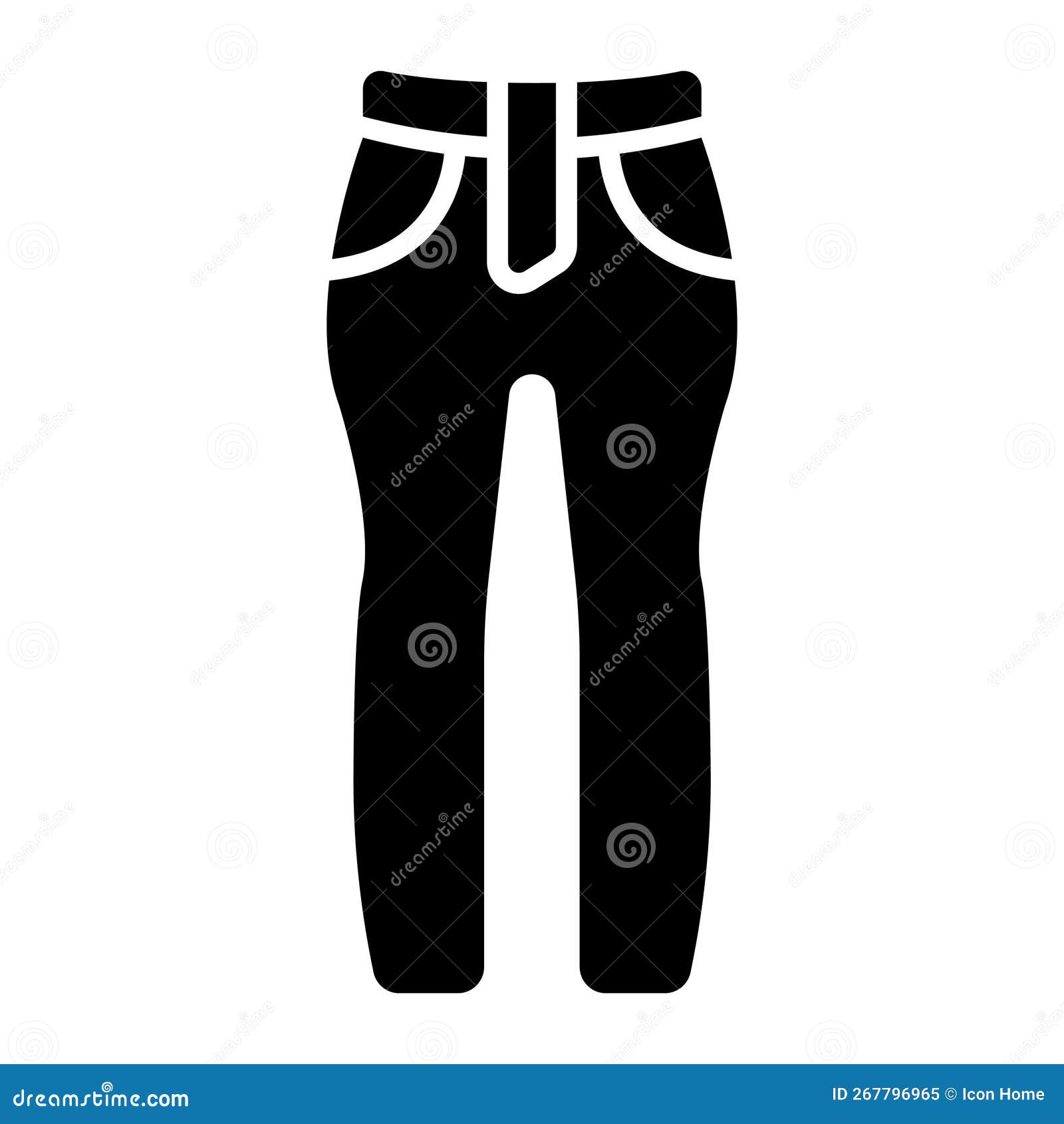 Vector Icon Design of Pant in Trendy Style Stock Vector - Illustration ...