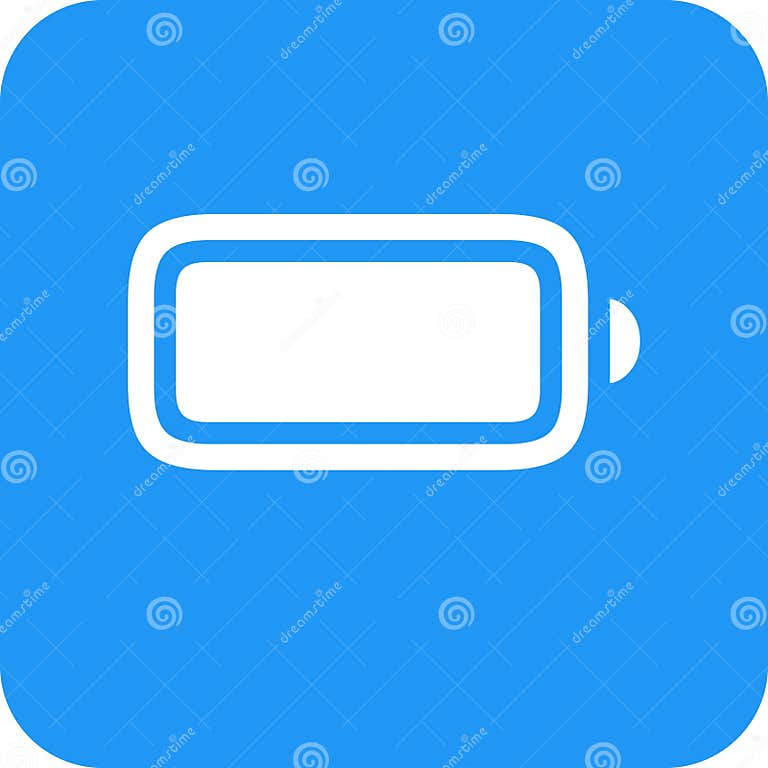 Icon Designed for Symbol of Battery. Stock Illustration - Illustration ...