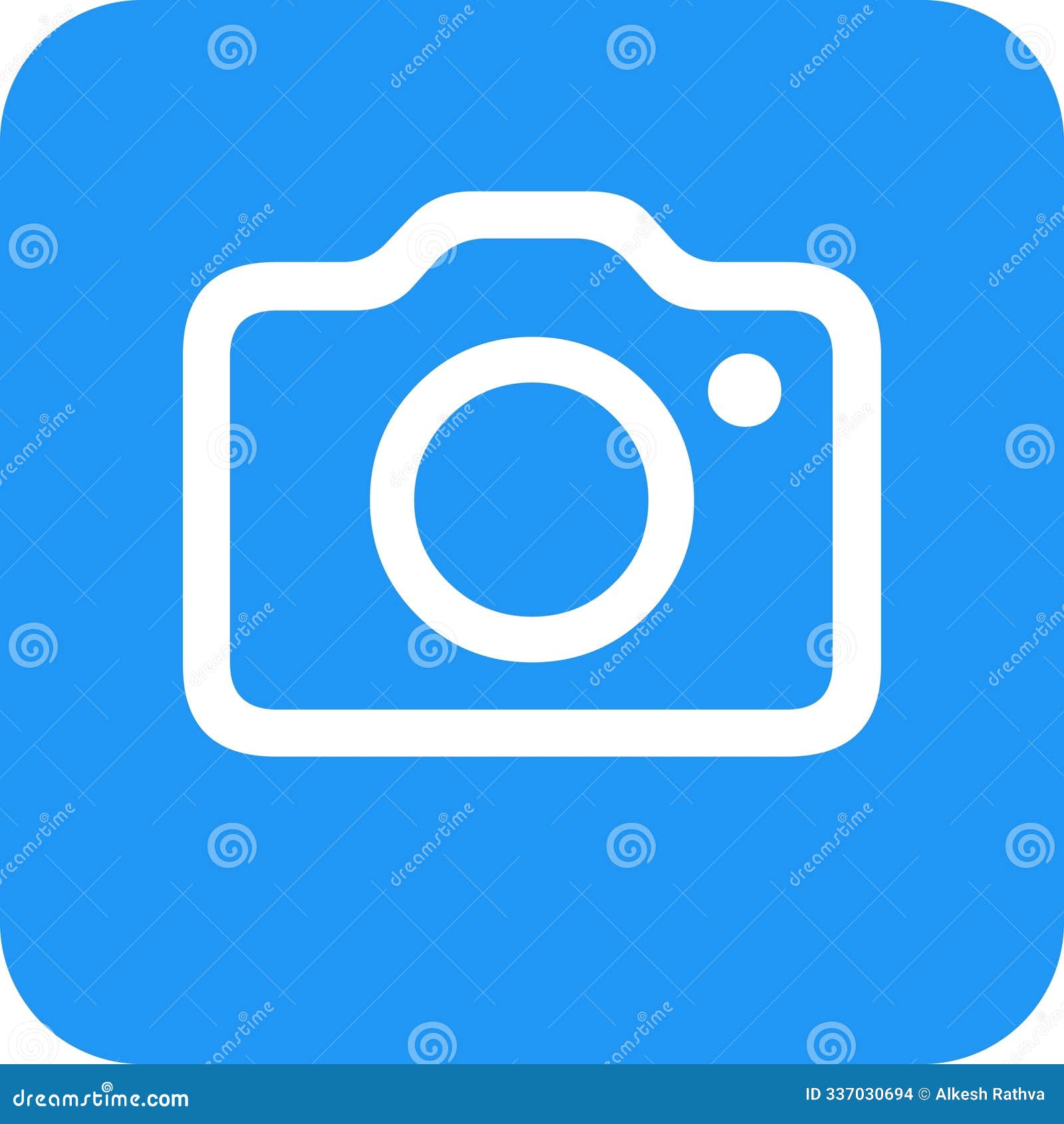 Icon Designed for Symbol of Camera. Stock Illustration - Illustration ...