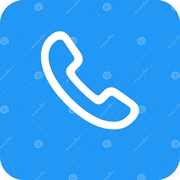 Icon Designed for Symbol of Call or Phone. Stock Illustration ...