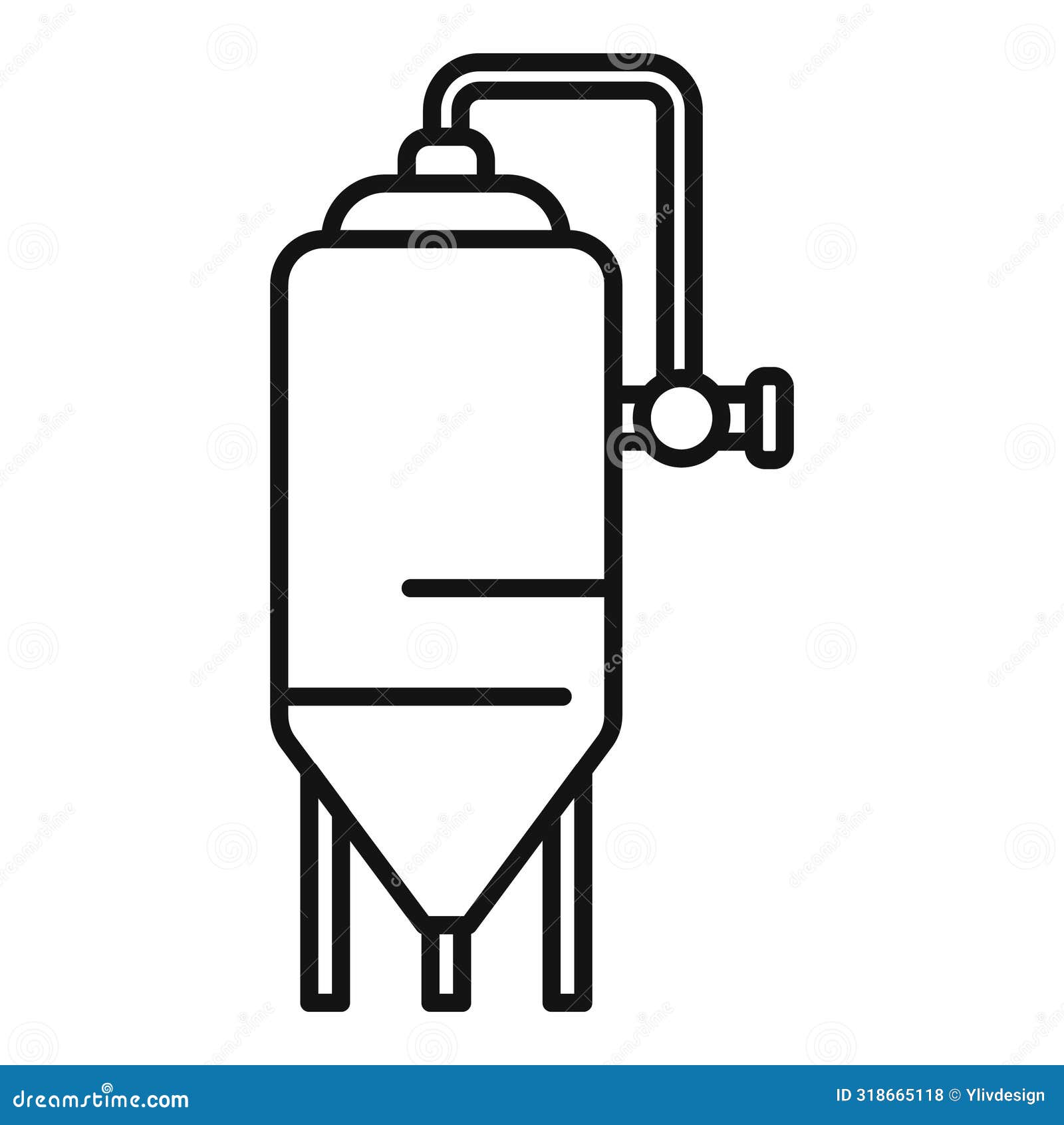 Industrial Bioreactor Mechanical For Aeration And Agitation Principle ...