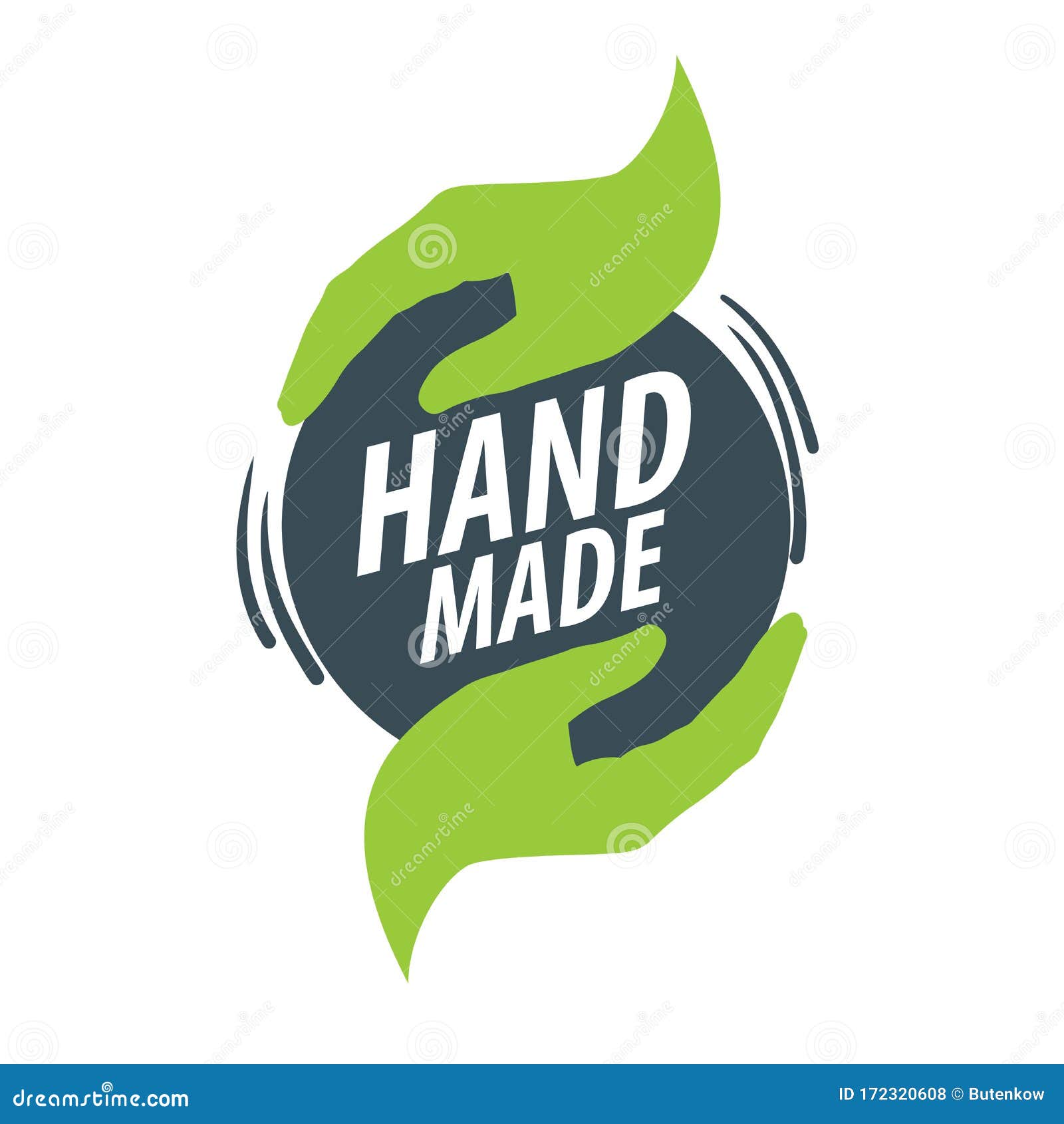 Vector Icon Handmade on a White Background Stock Vector - Illustration ...