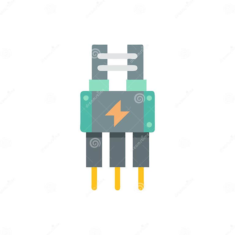 Clamping Voltage Regulator Icon for Control Stock Illustration ...