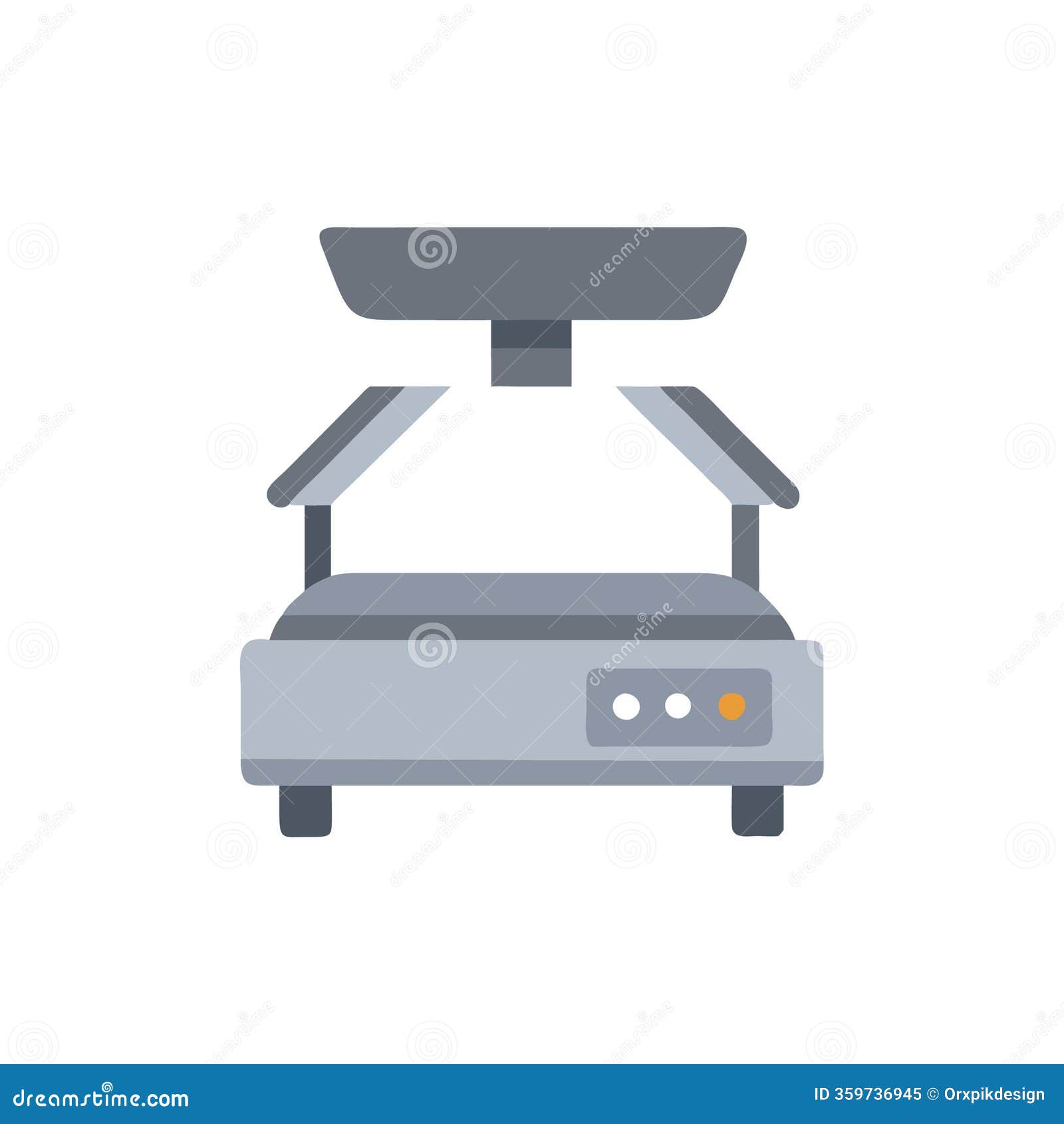 Overhead Projector Icon for Presentations Stock Illustration ...