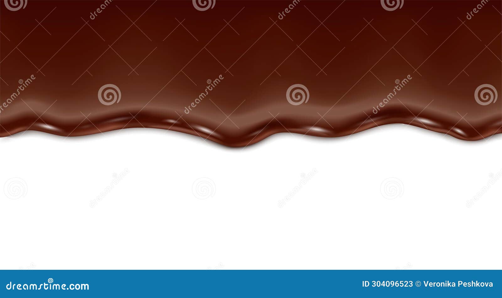 Choco Pie With Dripping Syrup Cartoon Vector | CartoonDealer.com #176107861