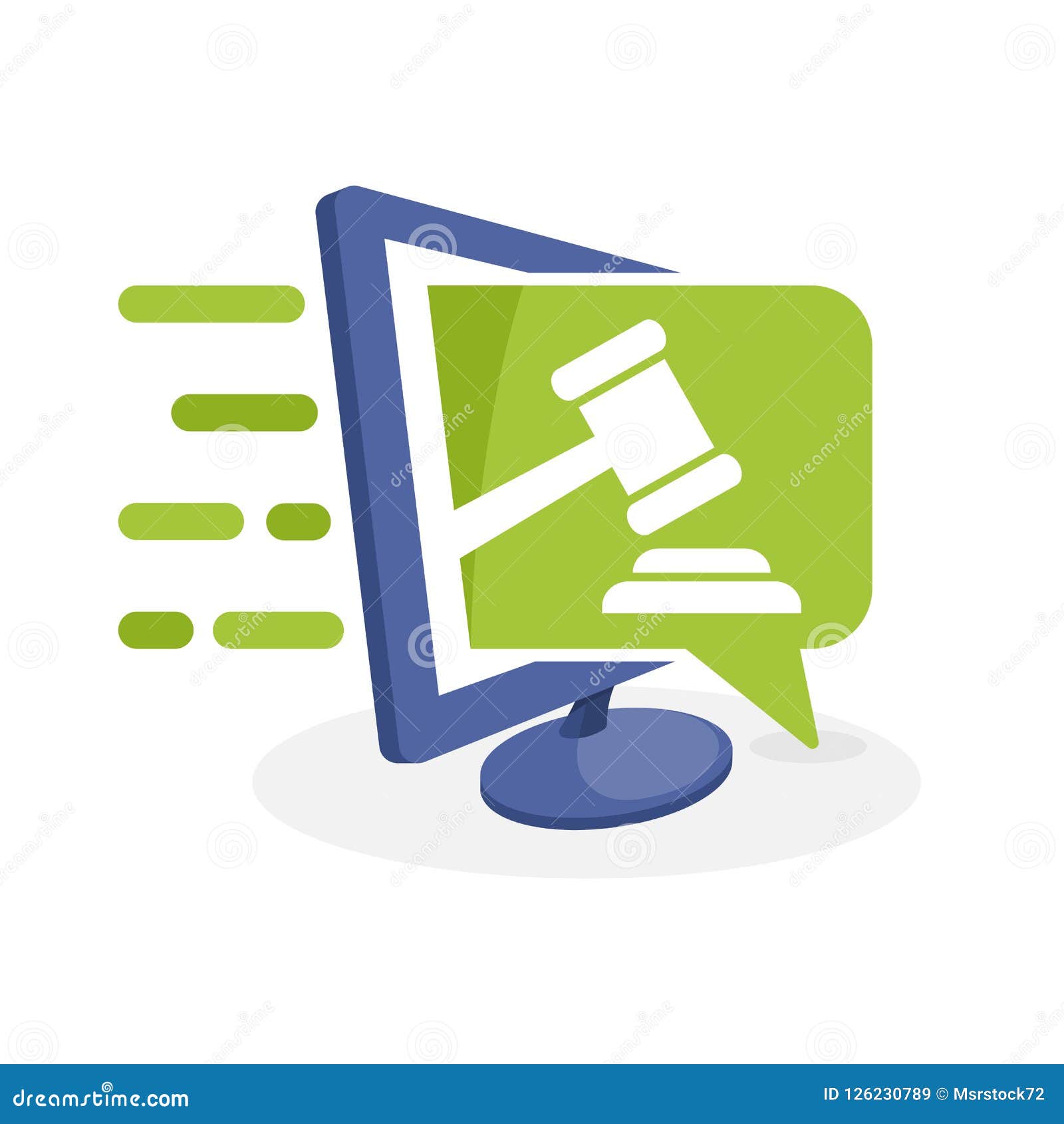 Vector Icon Illustration with the Concept of Digital Communication ...